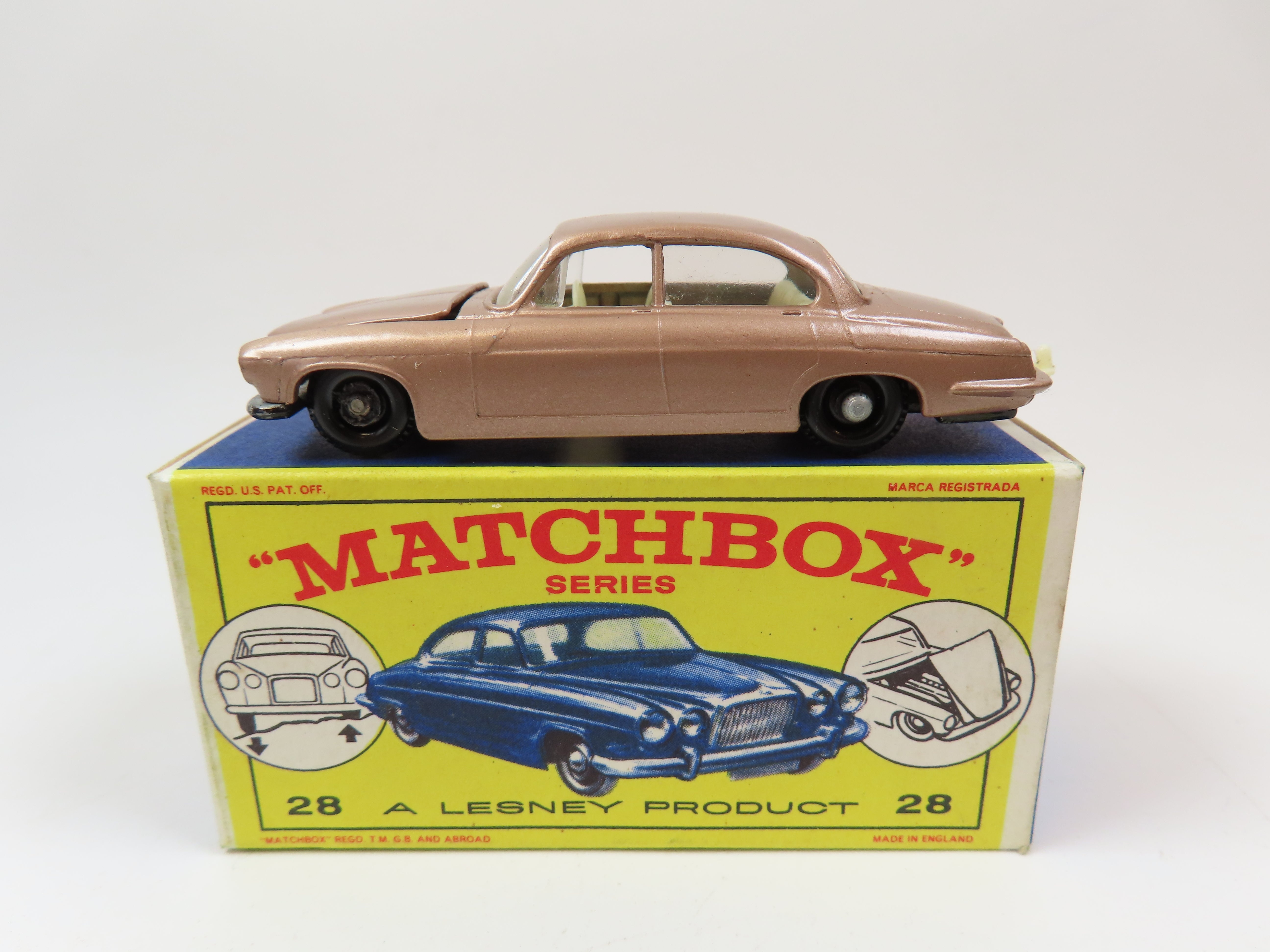 Matchbox No.28 Mark Ten Jaguar, Mint/Boxed! – Andrew Clark Models
