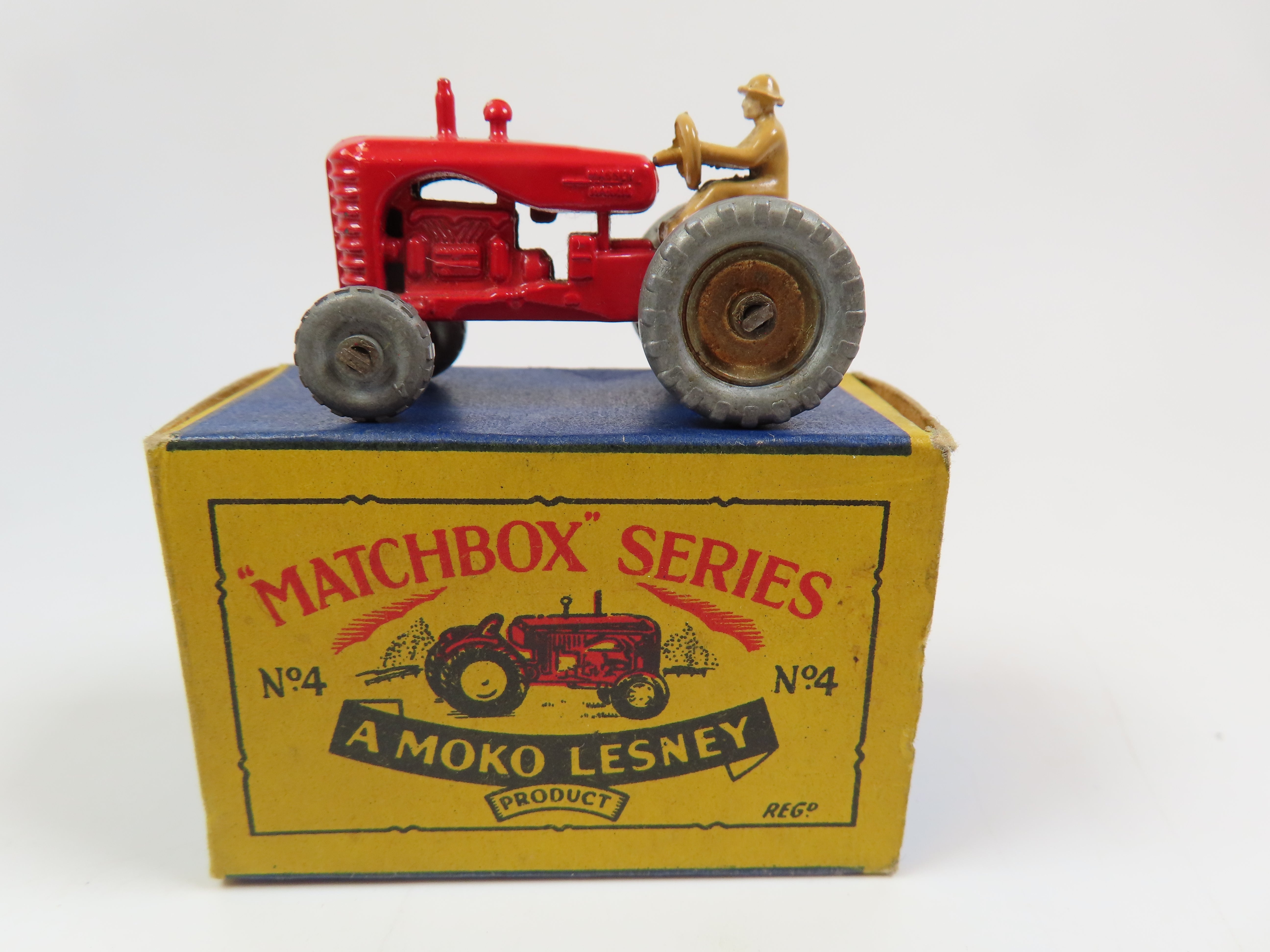Matchbox No.4 Massey Harris Tractor, 99%Mint/Boxed! – Andrew Clark Models