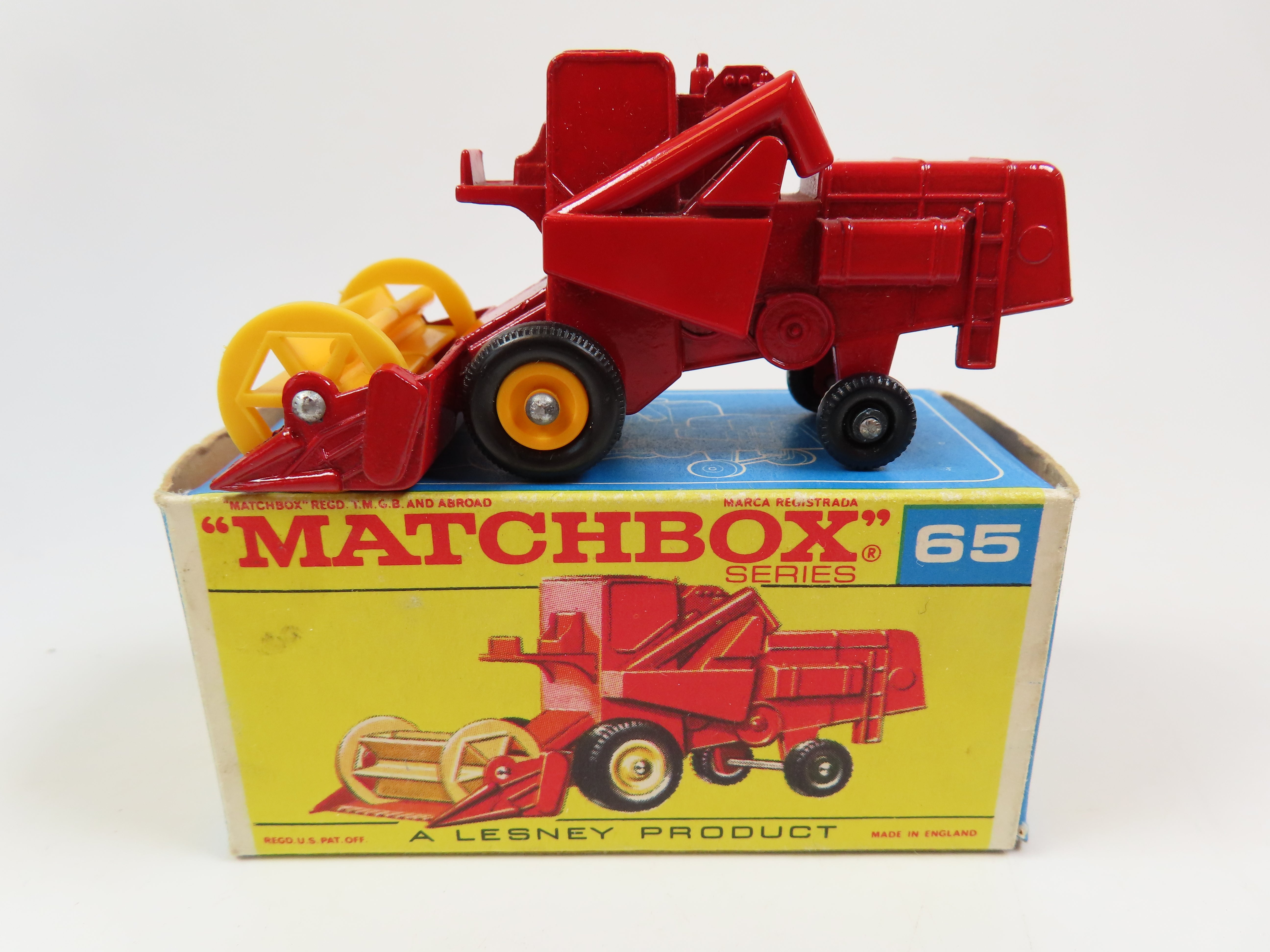 Matchbox No.65 Claas Combine Harvester, 99.9% Mint/Boxed! – Andrew ...