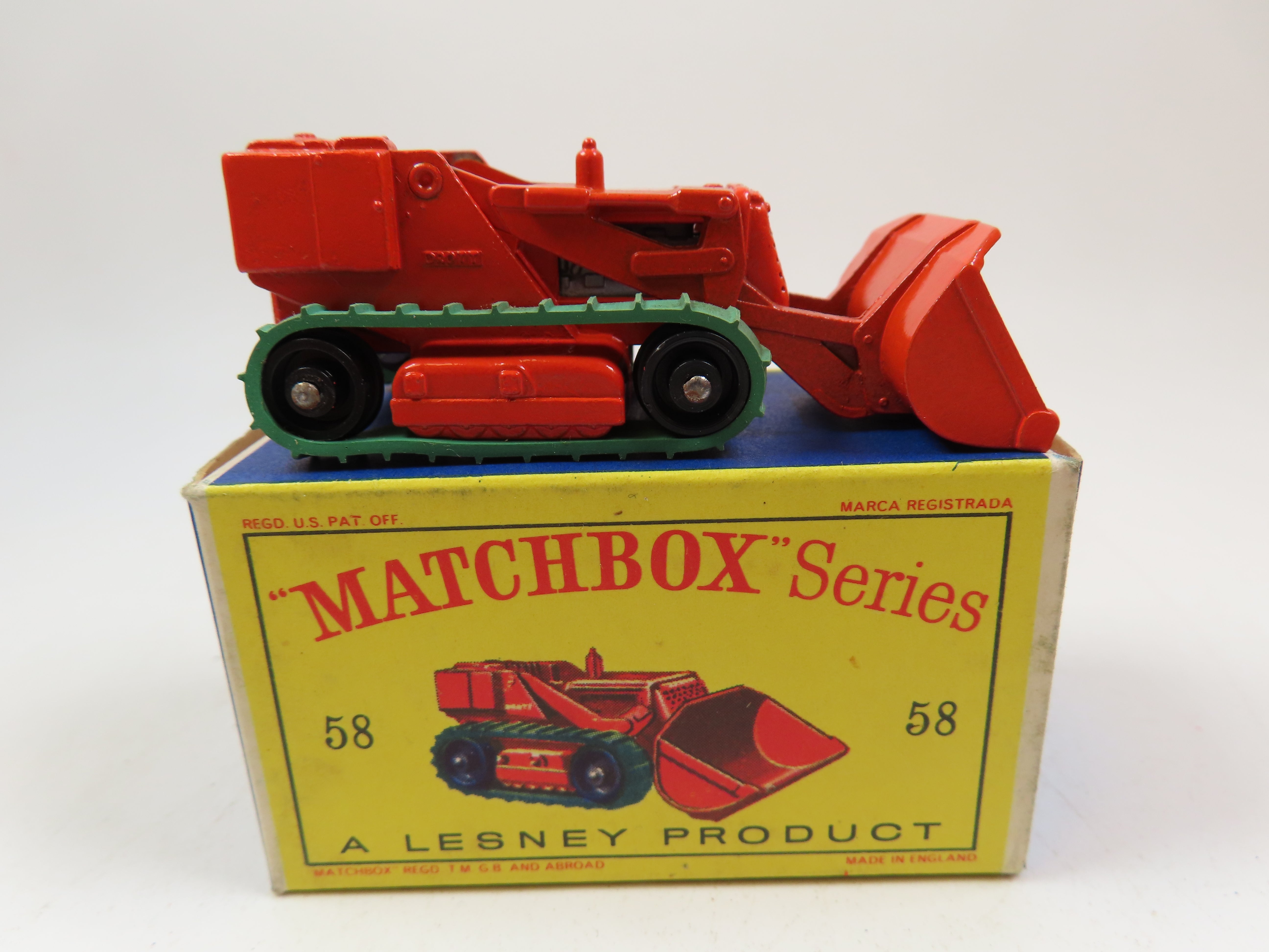 Matchbox No.58 Drott Excavator, 99.9% Mint/Boxed! – Andrew Clark Models