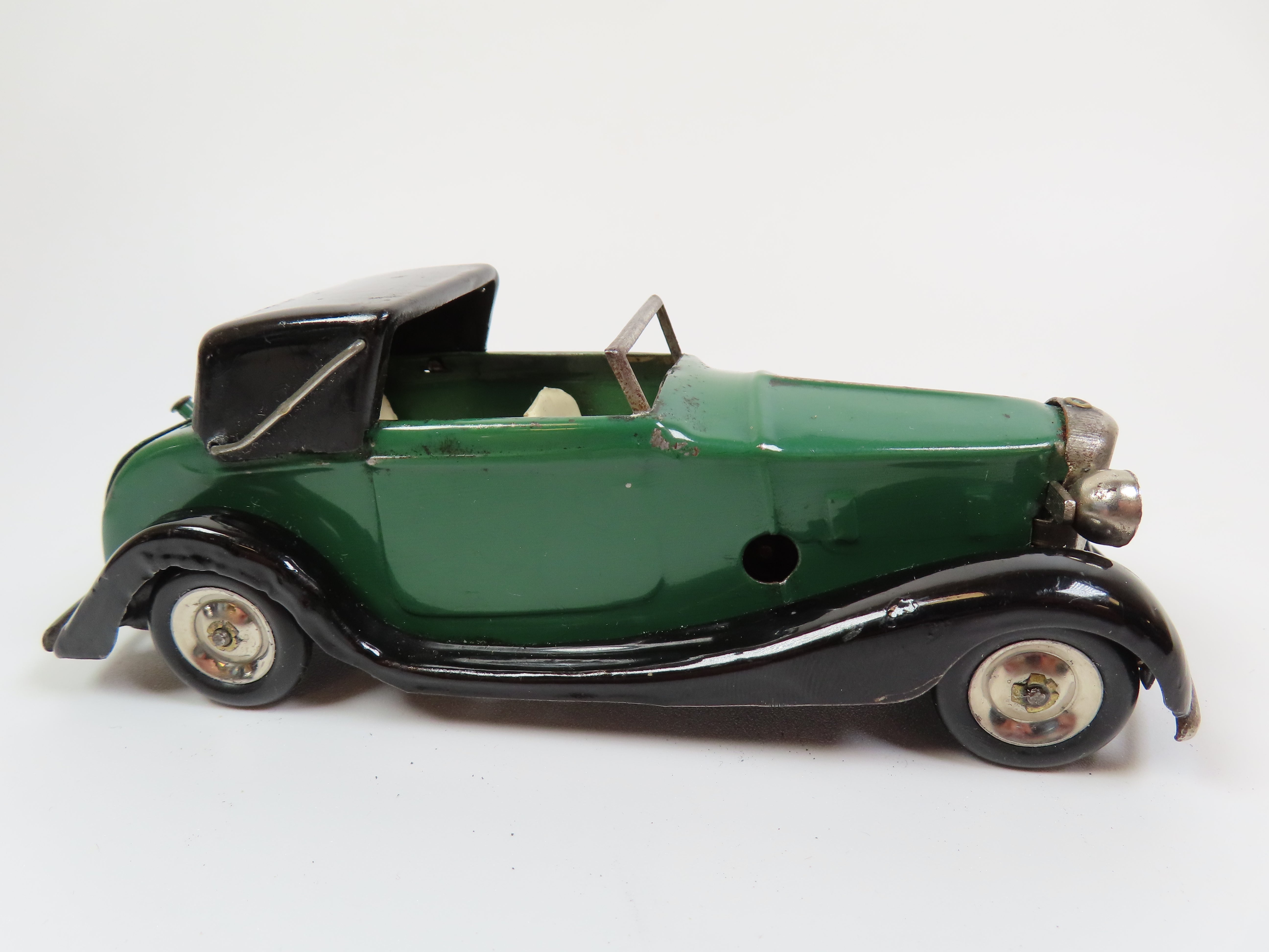 Tri-ang Minic Daimler type Sedanca - Green/Black - Original/rare ...