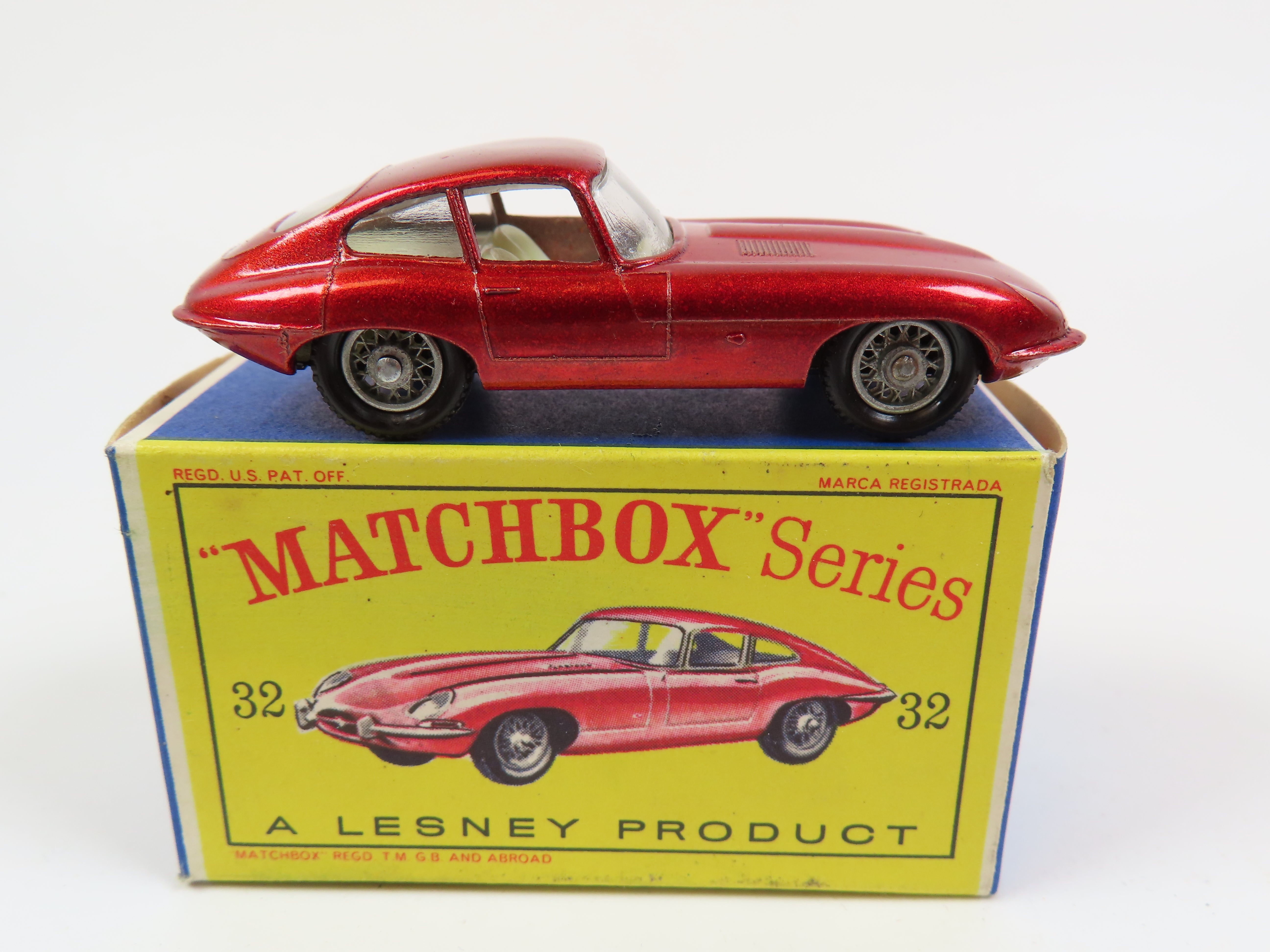 Matchbox No.32 'E' Type Jaguar, Mint/Boxed! – Andrew Clark Models