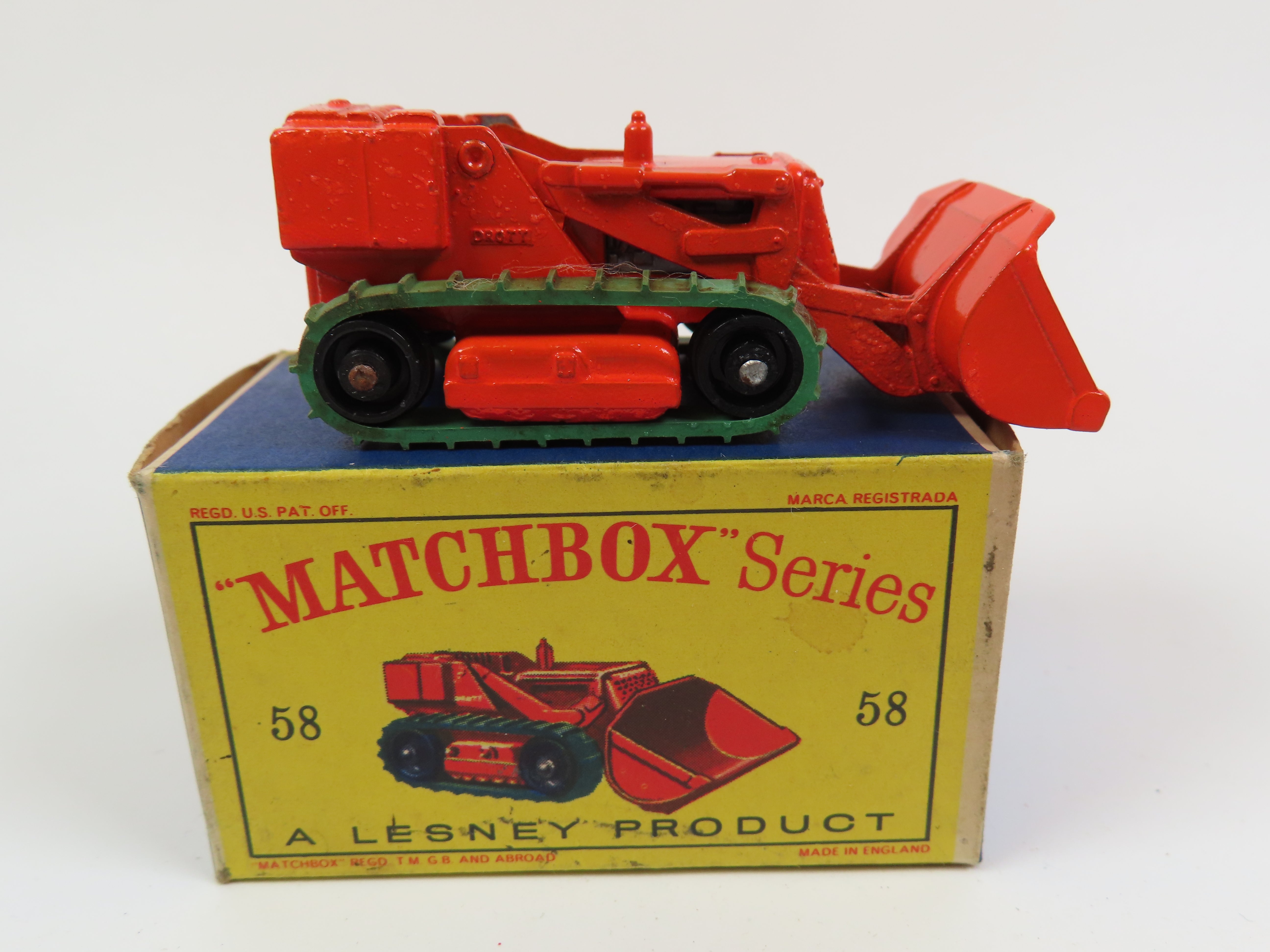 Matchbox No.58 Drott Excavator, 99.9% Mint/Boxed! – Andrew Clark Models