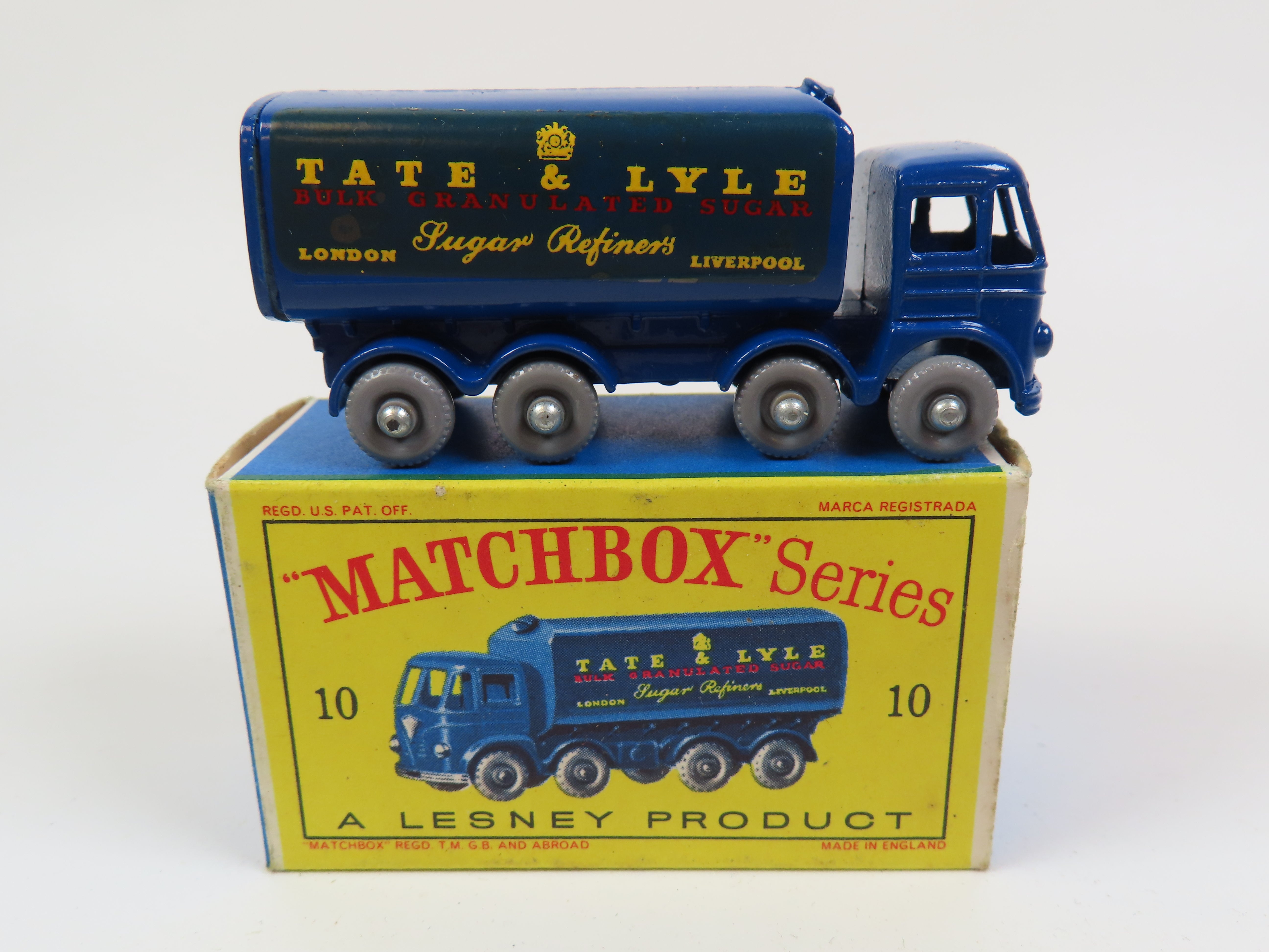 Matchbox No.10 Sugar Container Truck, 99.9% Mint /Boxed! – Andrew Clark ...