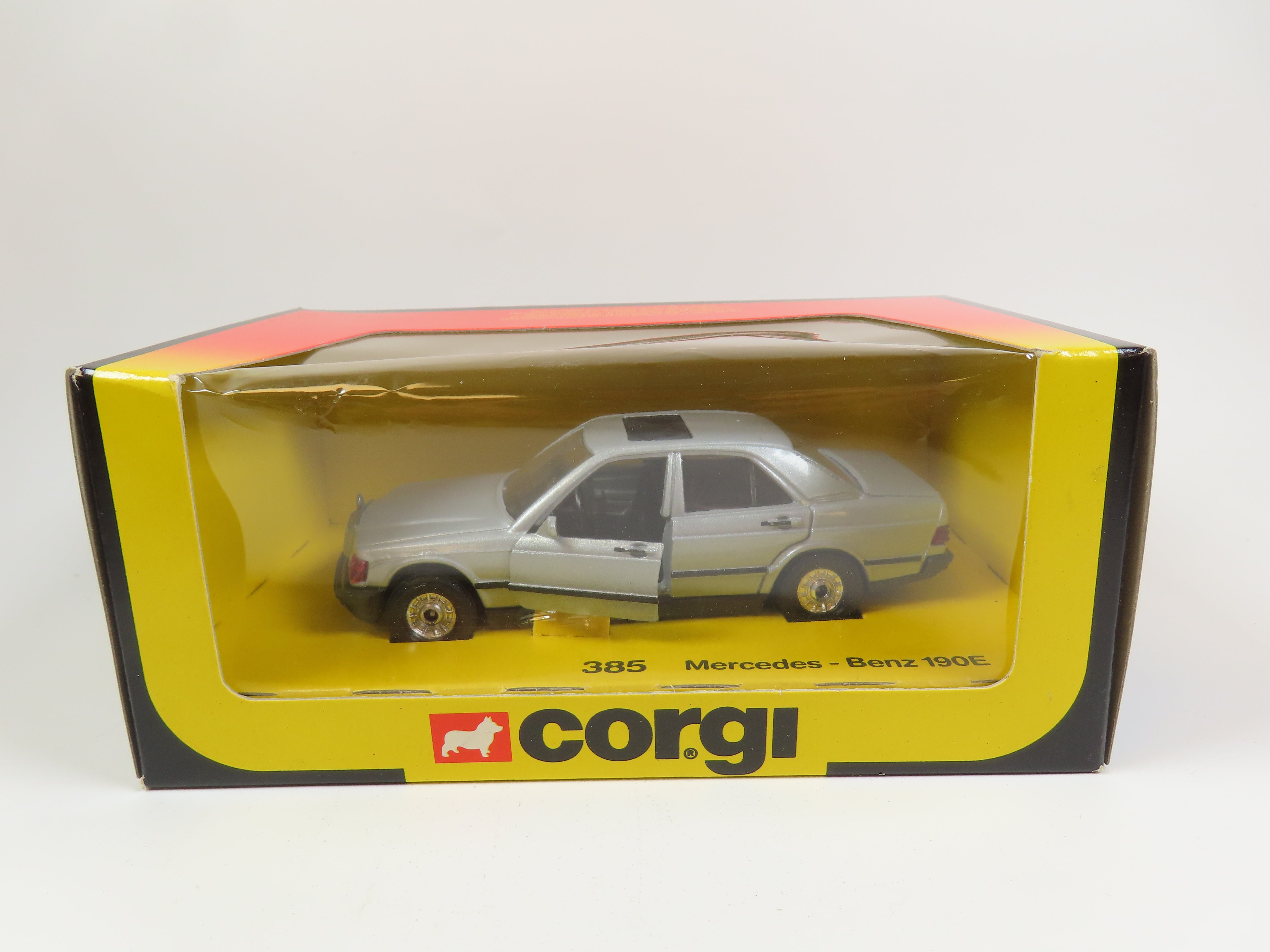 Corgi 385 Mercedes-Benz 190E, Mint/Boxed! – Andrew Clark Models