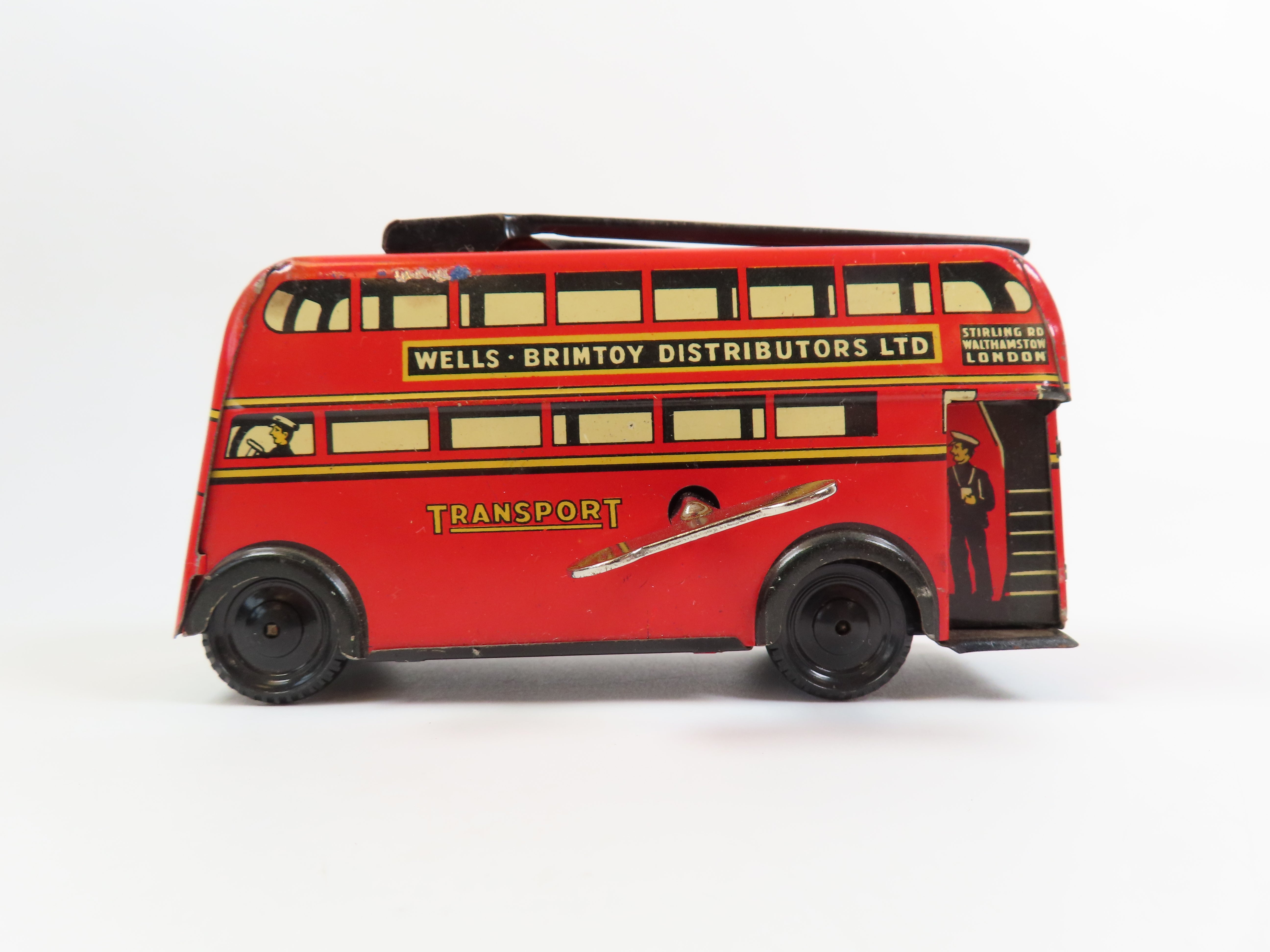 Wells Brimtoy London Transport Tinplate Bus, Nice Example! – Andrew ...