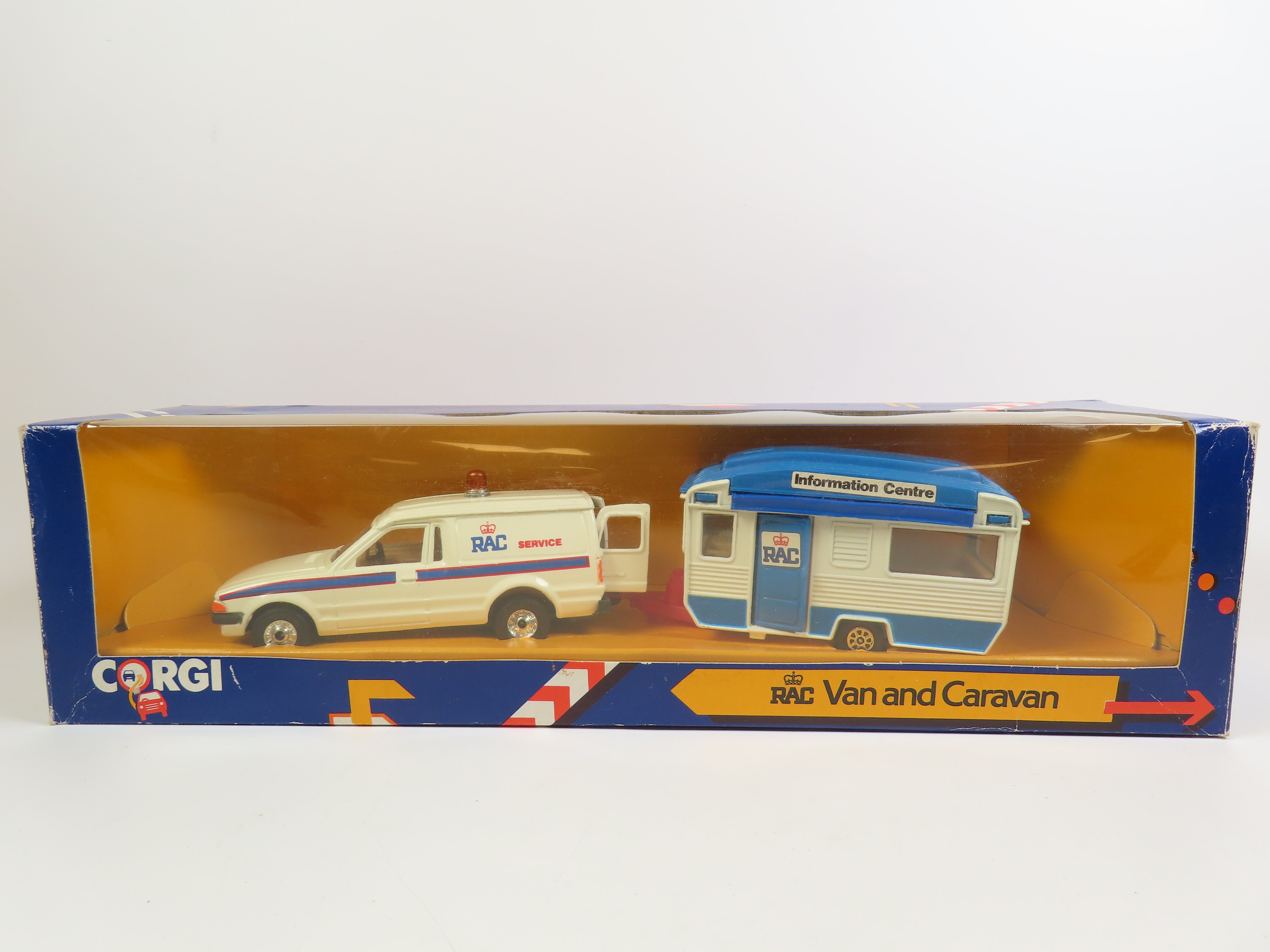 Corgi C13 RAC Van and Caravan Set, 1/36, 99.9% Mint/Boxed! – Andrew ...