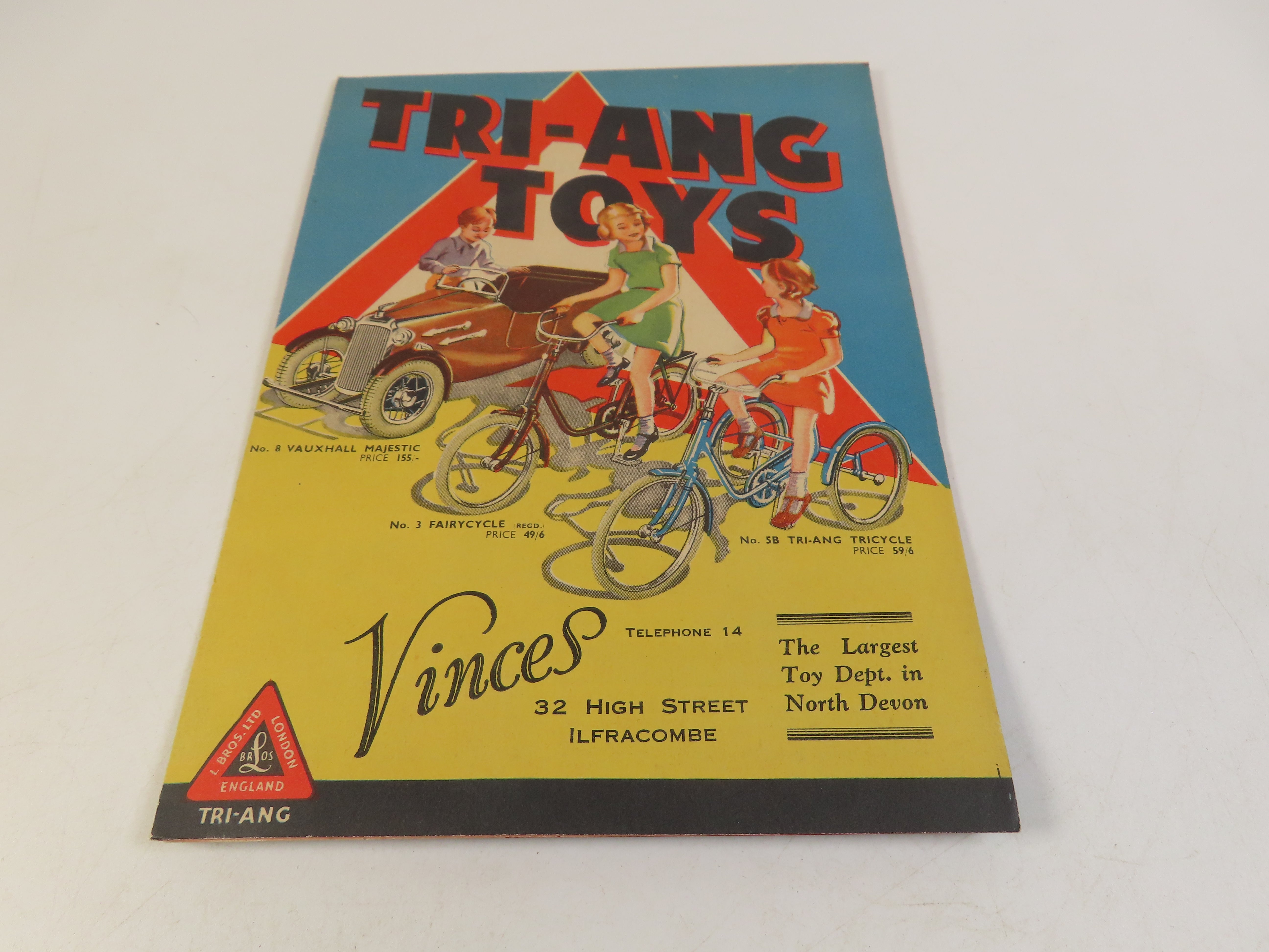 Tri-ang Toys 1930s Original Catalogue, 99% Mint! Very rare. – Andrew ...