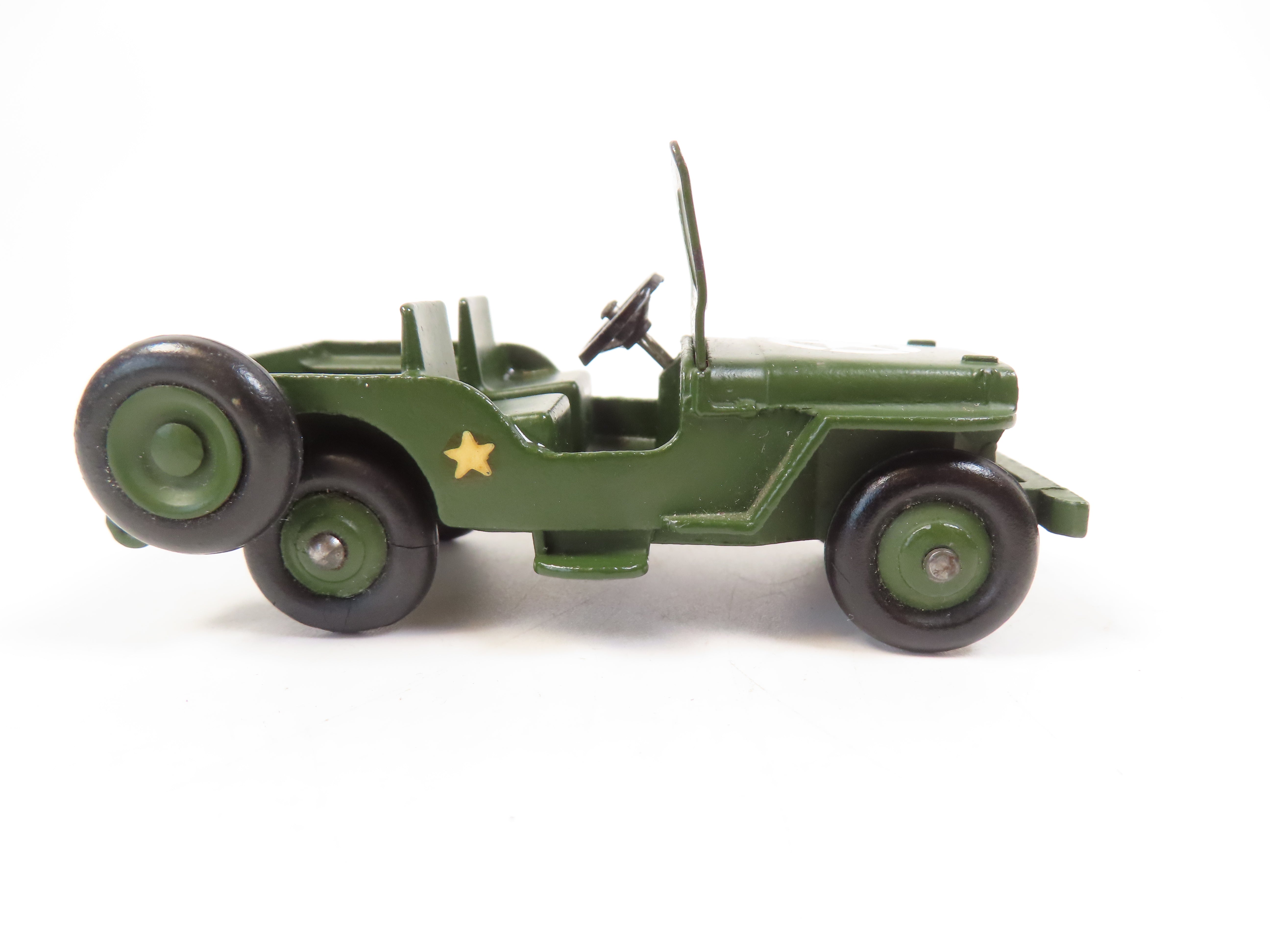 Dinky 699 Army Military Jeep, Very Near Mint! rare model! – Andrew ...