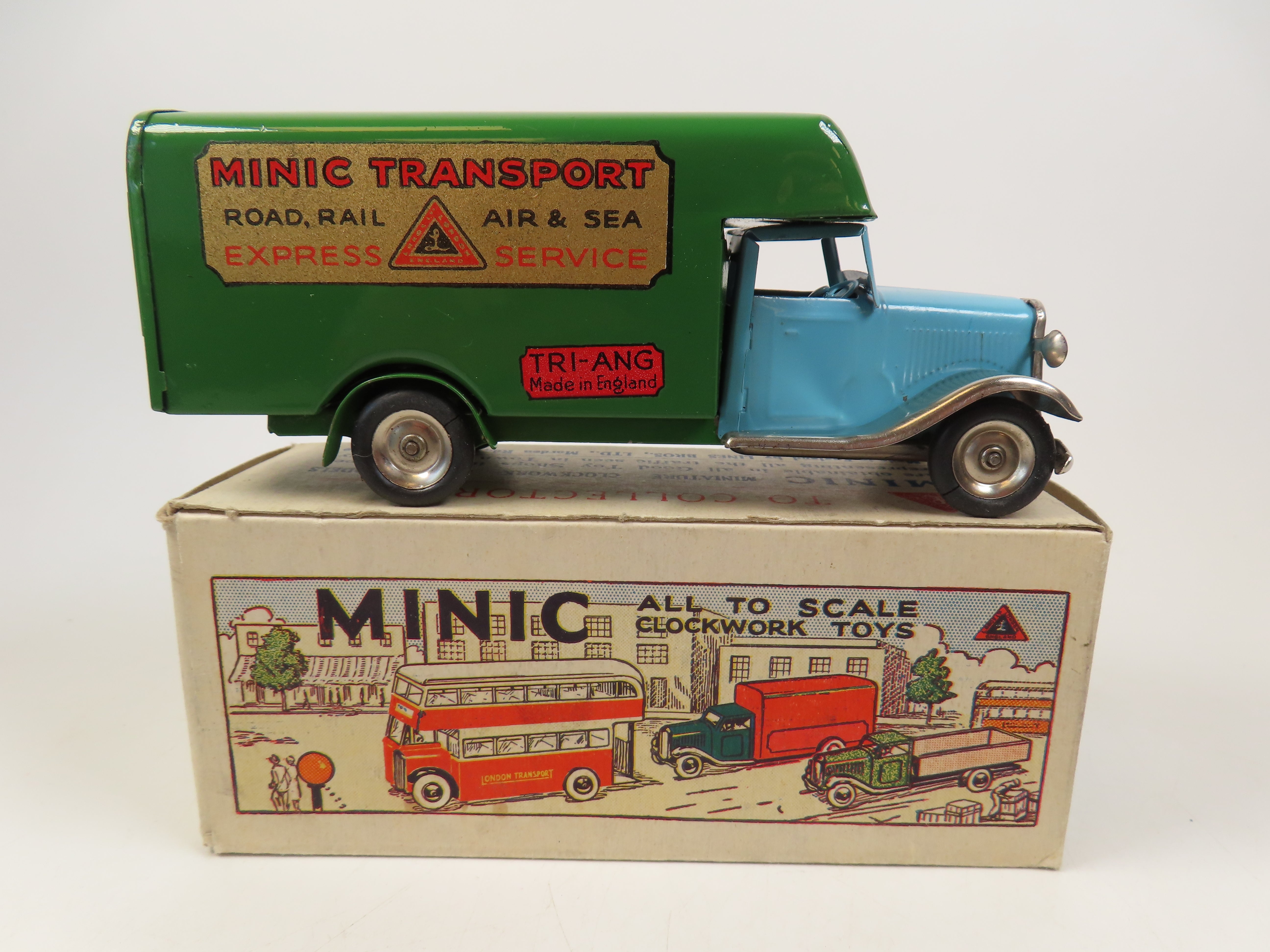 Tri-ang Minic Delivery Van, 99% Mint/Boxed! – Andrew Clark Models