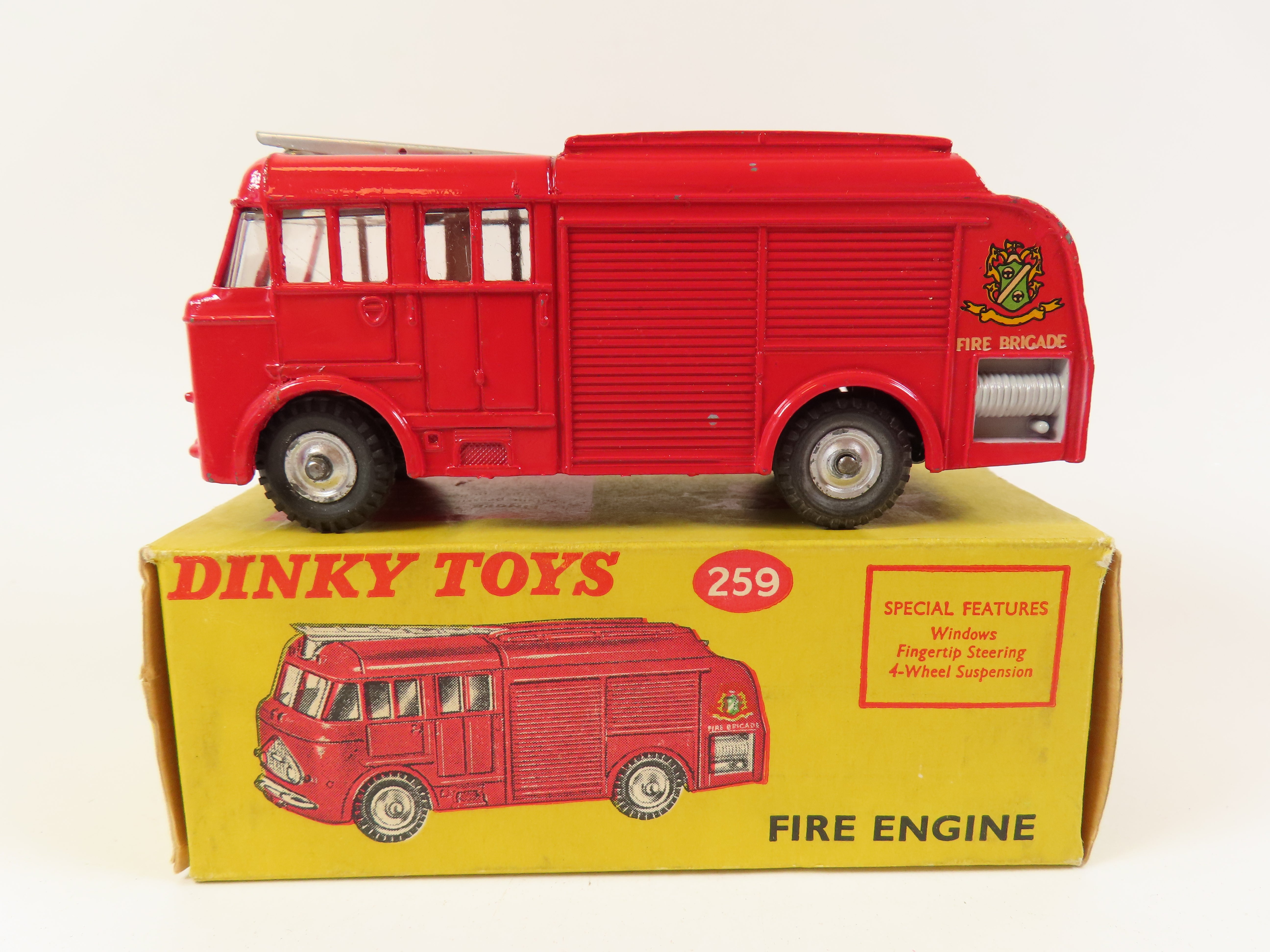 Dinky 259 Fire Engine, Very Near MInt/Boxed! – Andrew Clark Models