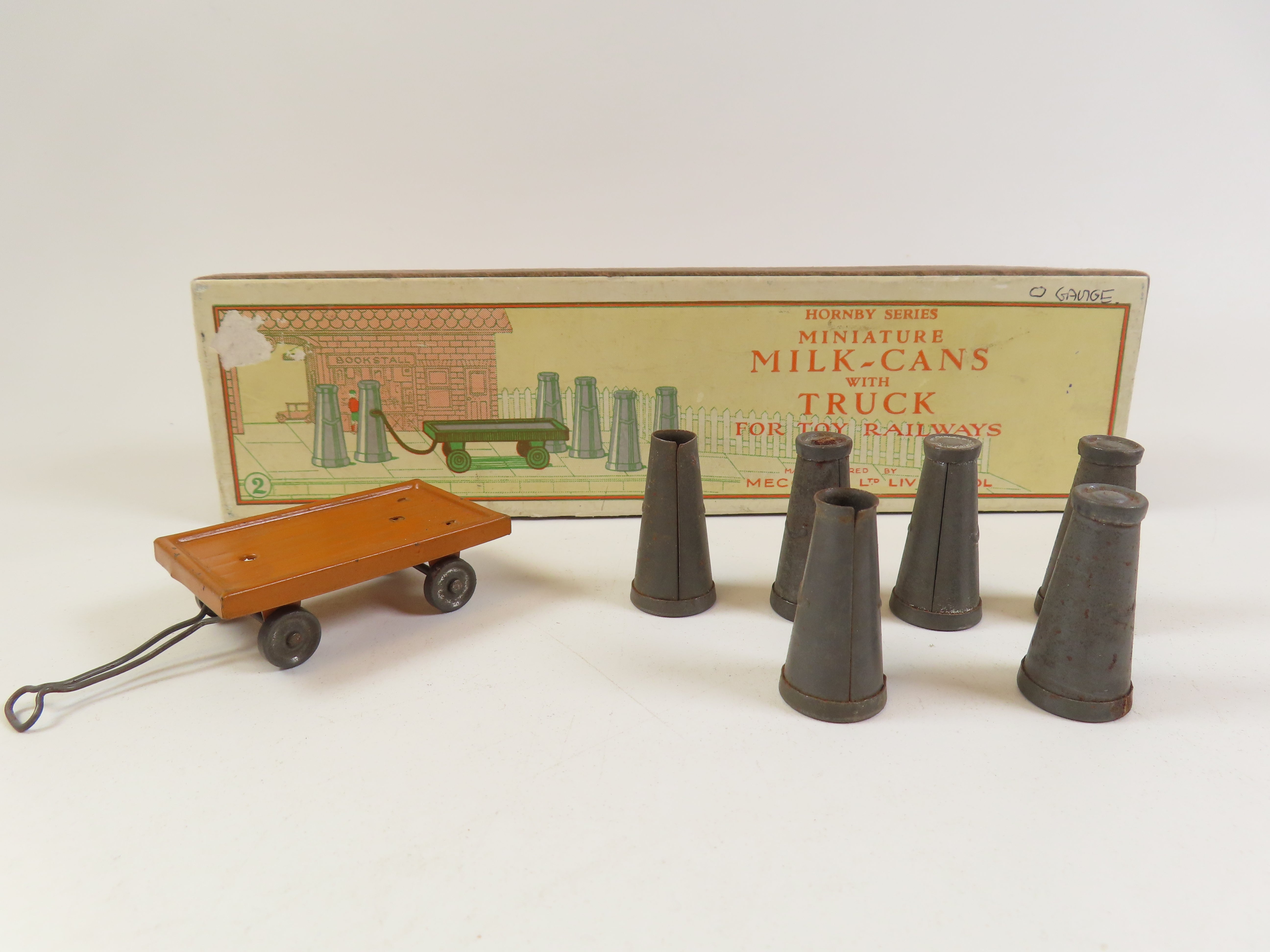 Hornby Series Milk-Cans with Trucks, O Gauge, Very Near Mint/Boxed ...