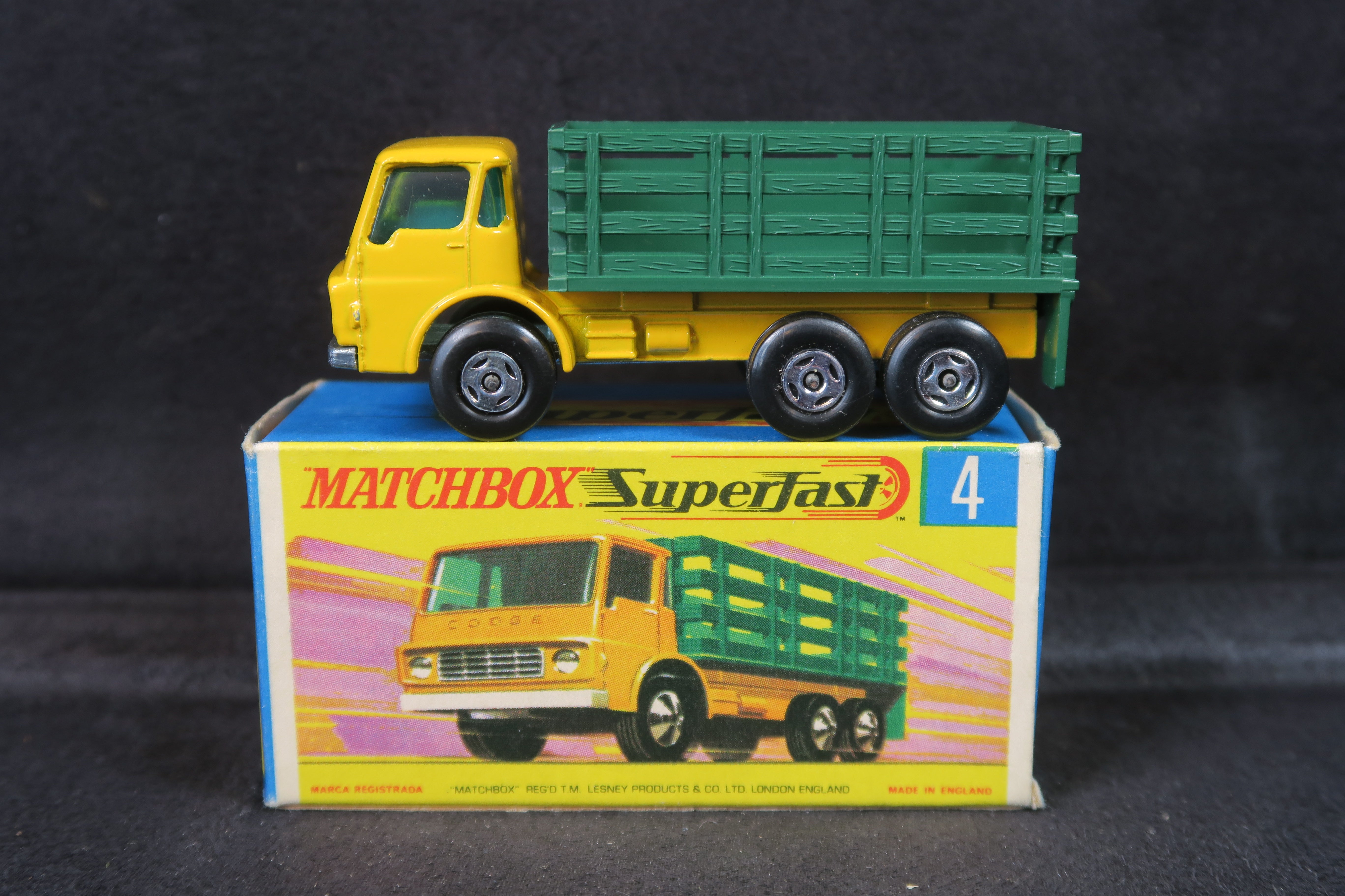Matchbox Superfast 4 Stake Truck, 99.9% Mint/Boxed! – Andrew Clark Models