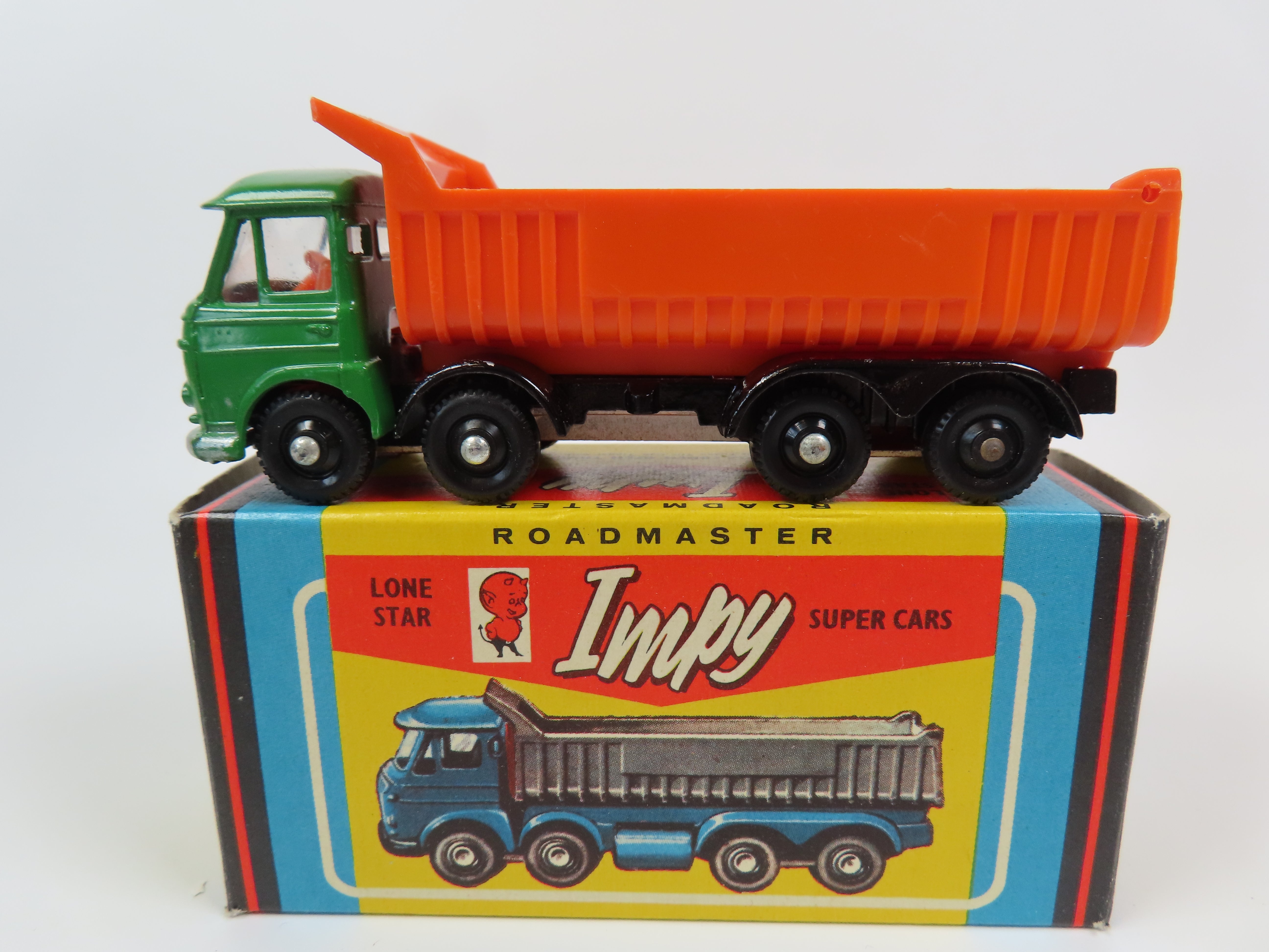 Impy Lone Star 24 - Foden Open Truck - Green/Orange - Very Near Mint B ...