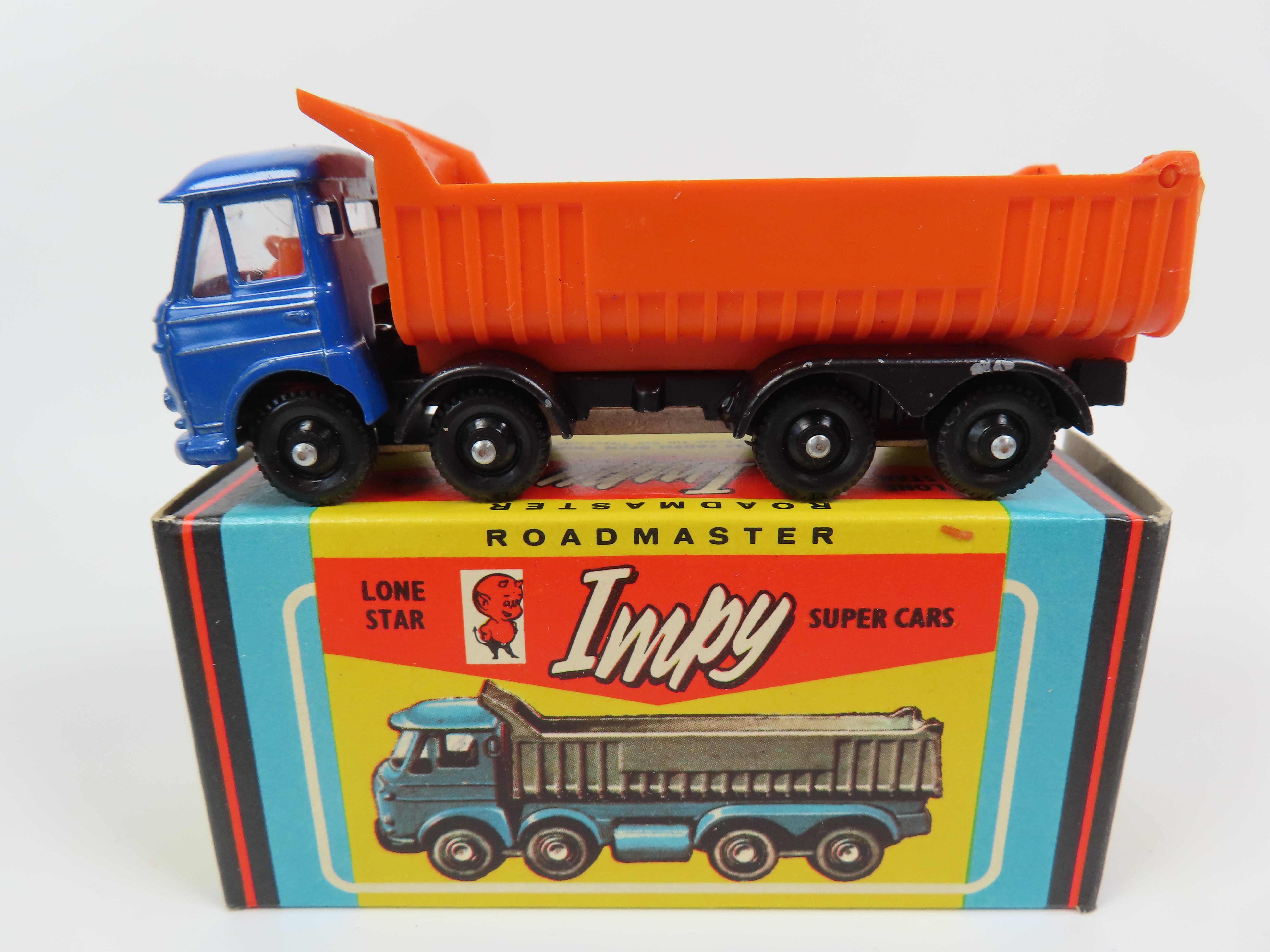 Impy Lone Star 24 - Foden Open Truck - Blue/Orange - 99% Mint Boxed ...