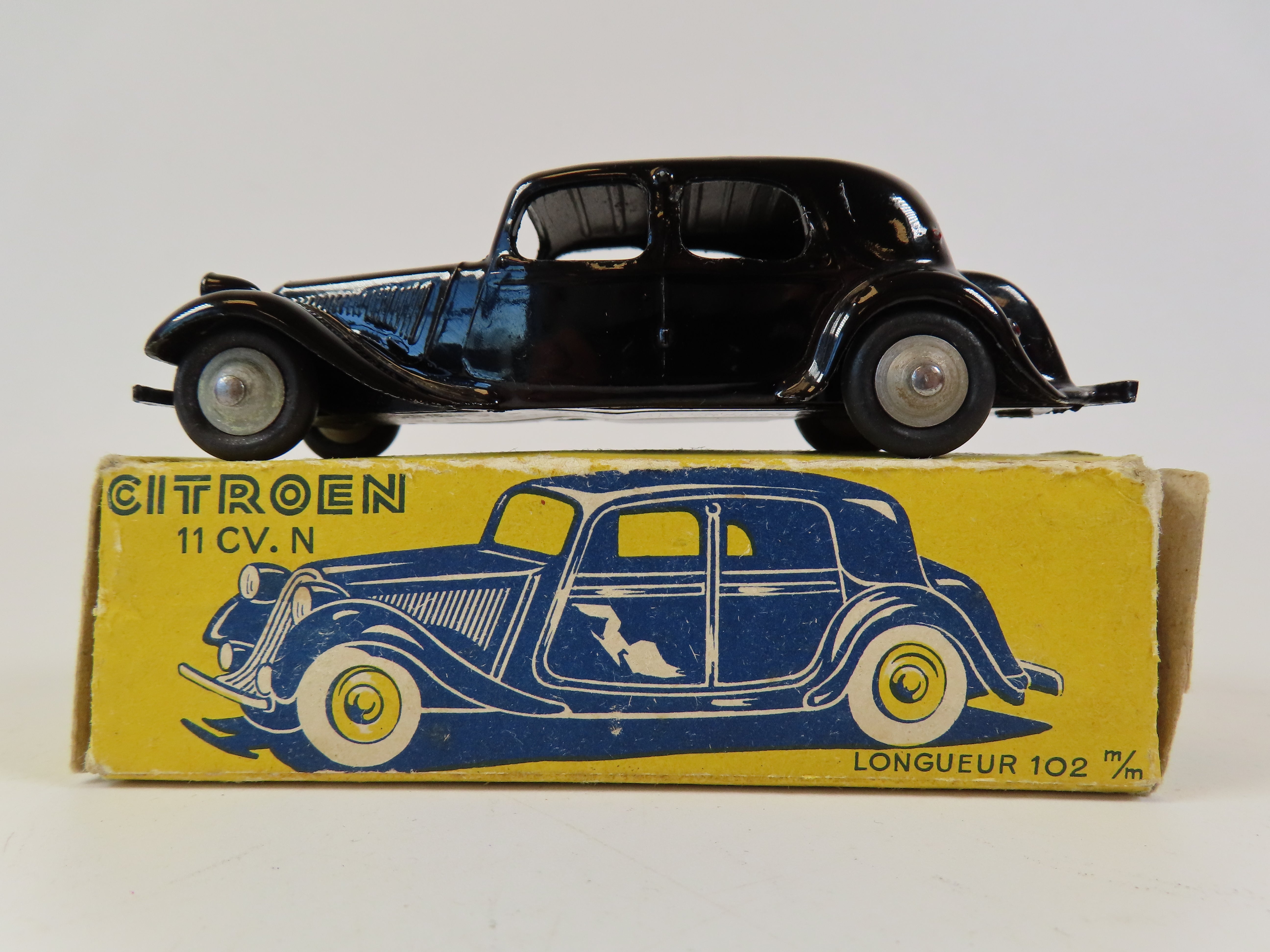 Miniatures J.R.D Citroen 11 CV.N, 99.9% Mint/Boxed! – Andrew Clark Models