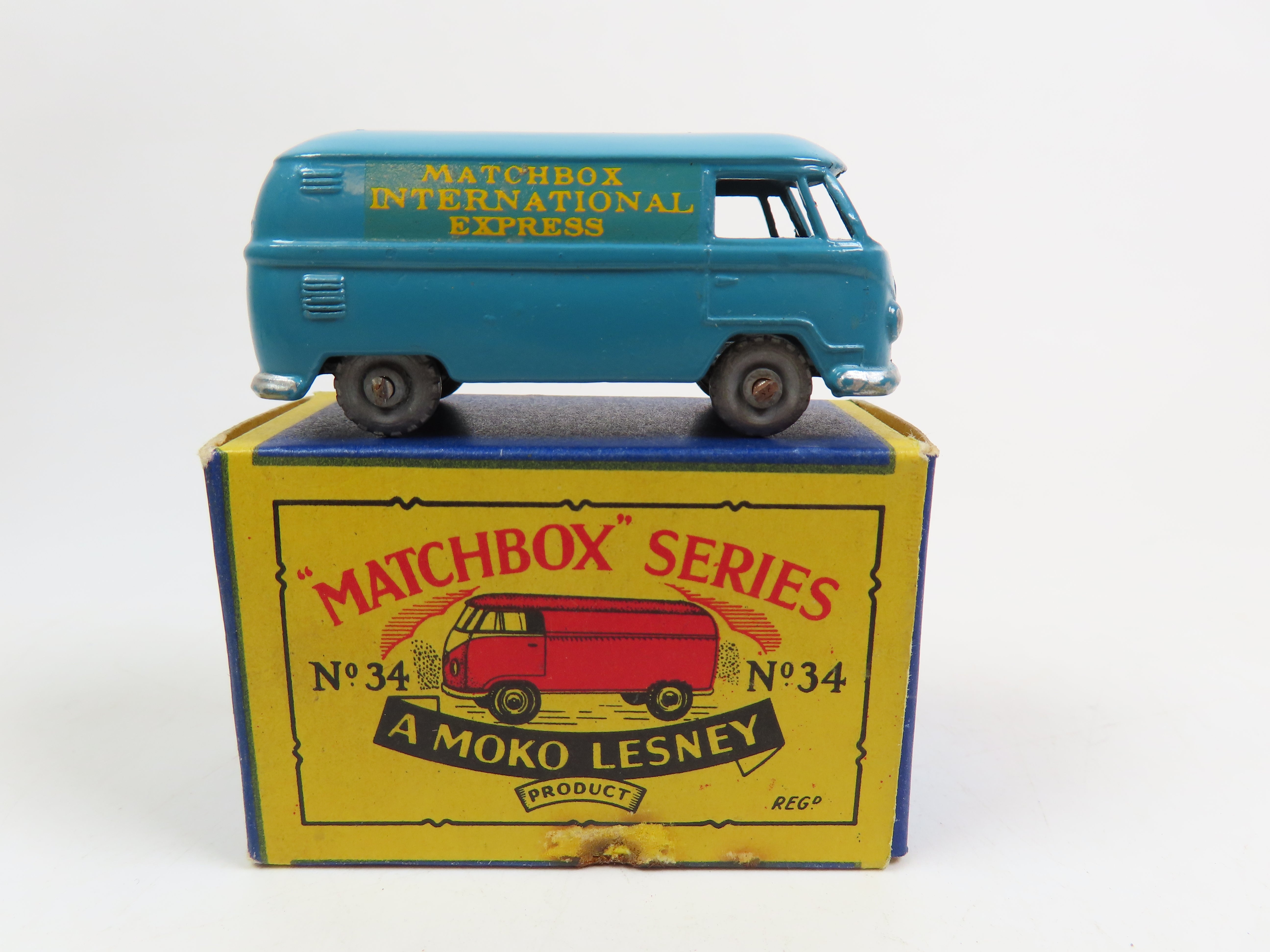 Matchbox No.34 Volkswagen Delivery Van, 99% Mint/Boxed! – Andrew Clark ...