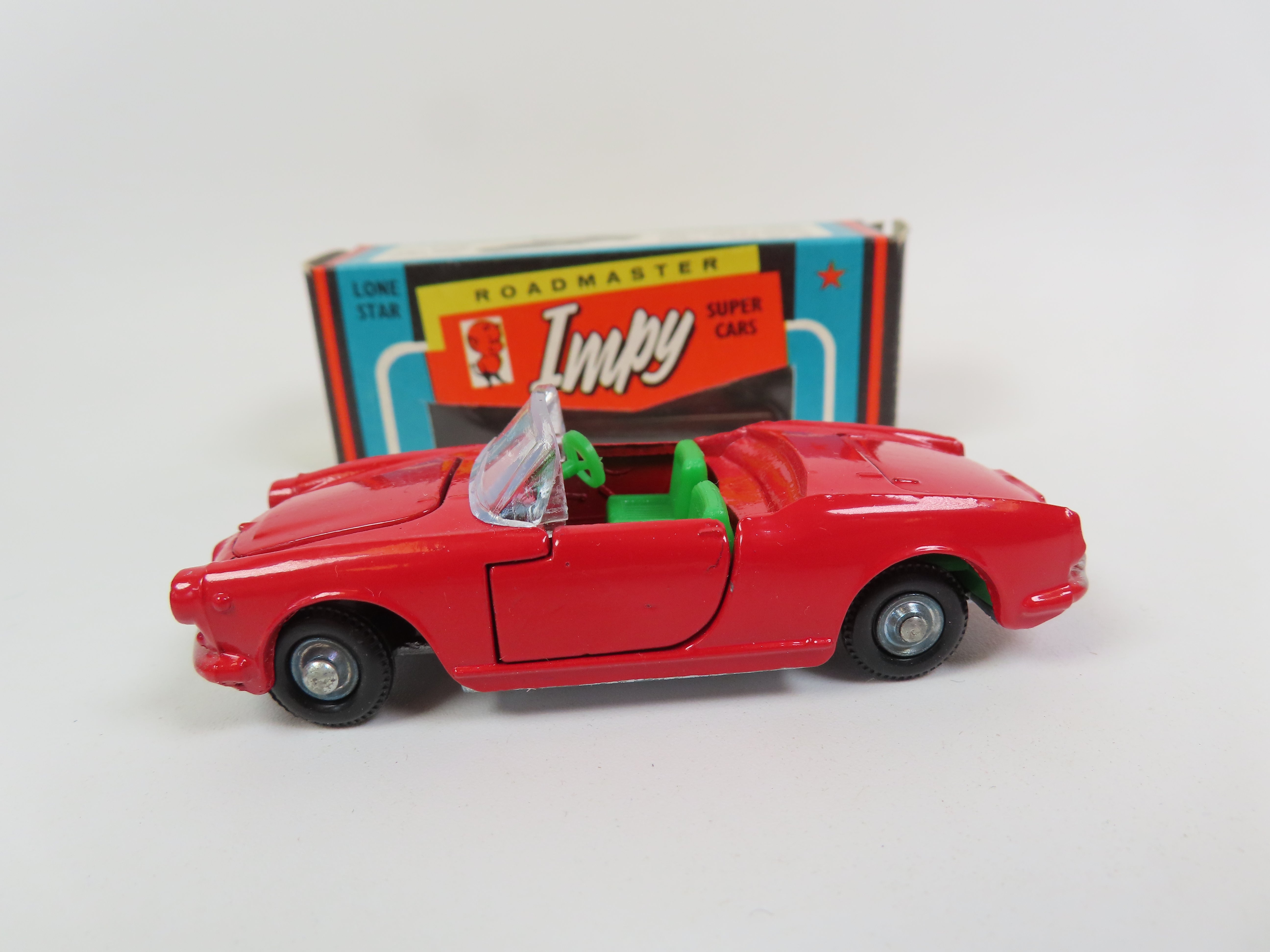 Lone Star Impy 23 - Alfa Romeo Giulia Spider - Red/green - Mint Boxed ...