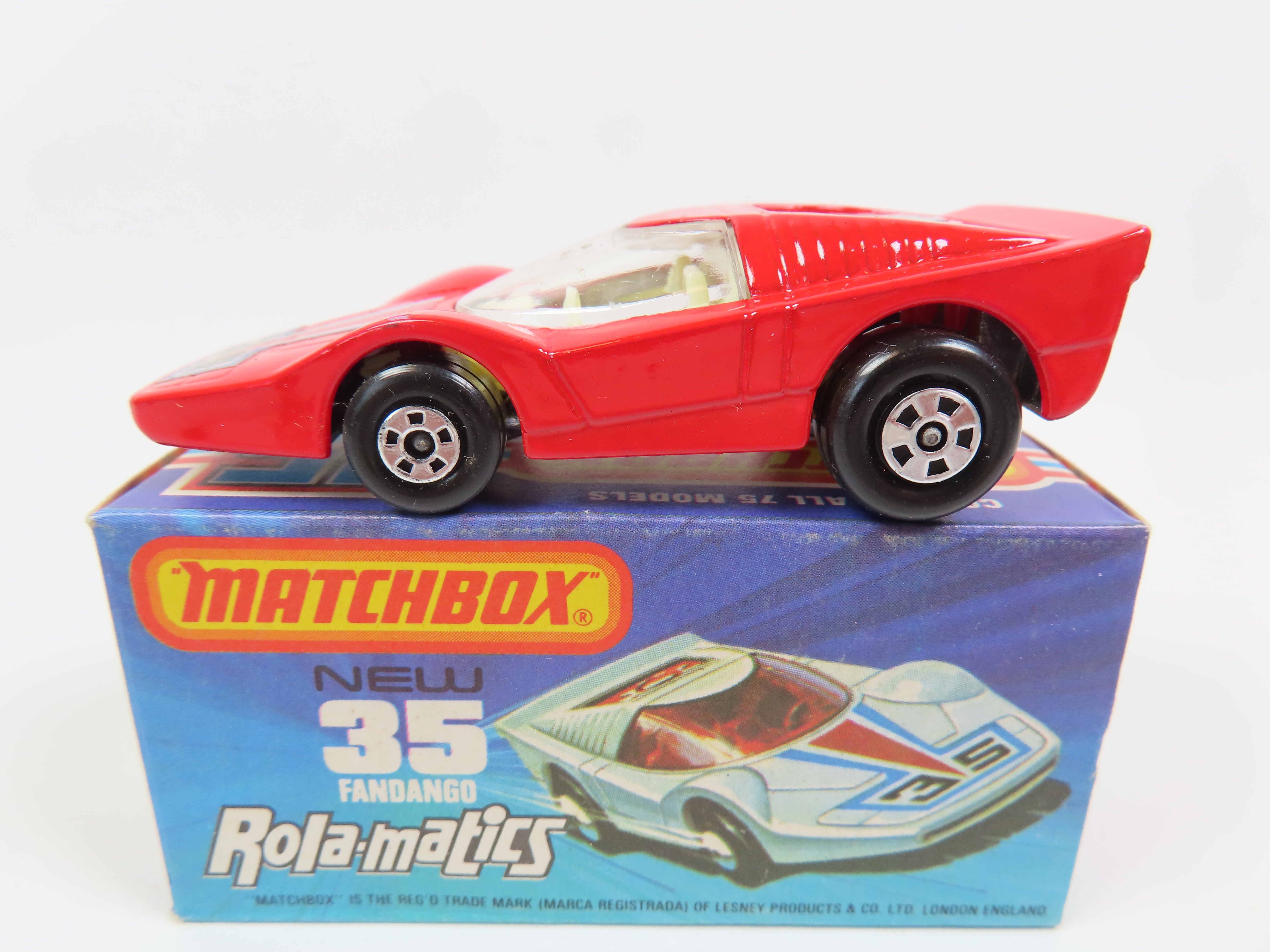 Matchbox Superfast 35 Rola-Matics - Red - Very Near Mint Boxed ...
