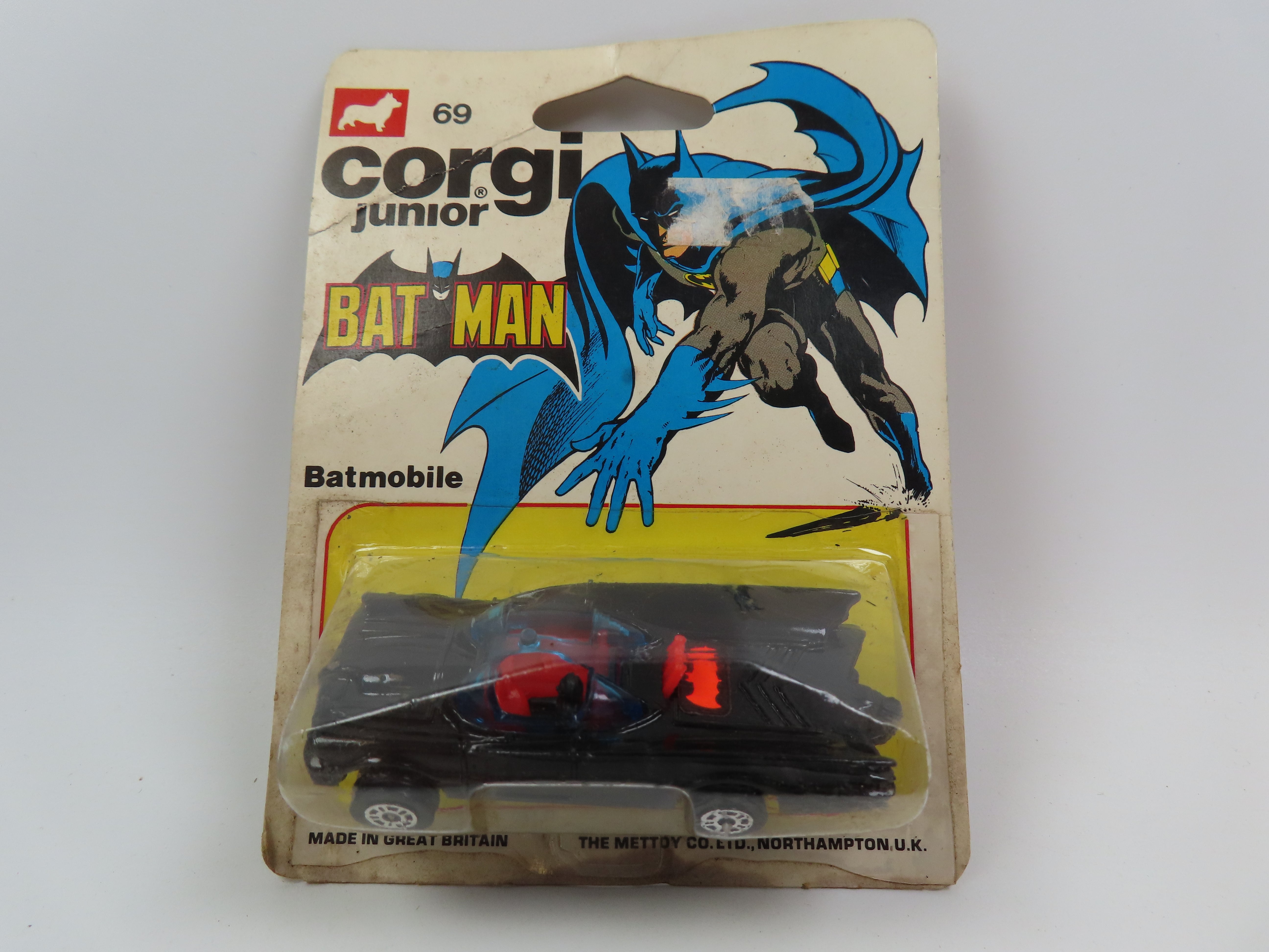 Corgi Junior 69 - Batman Batmobile - Mint on Card ! – Andrew Clark Models
