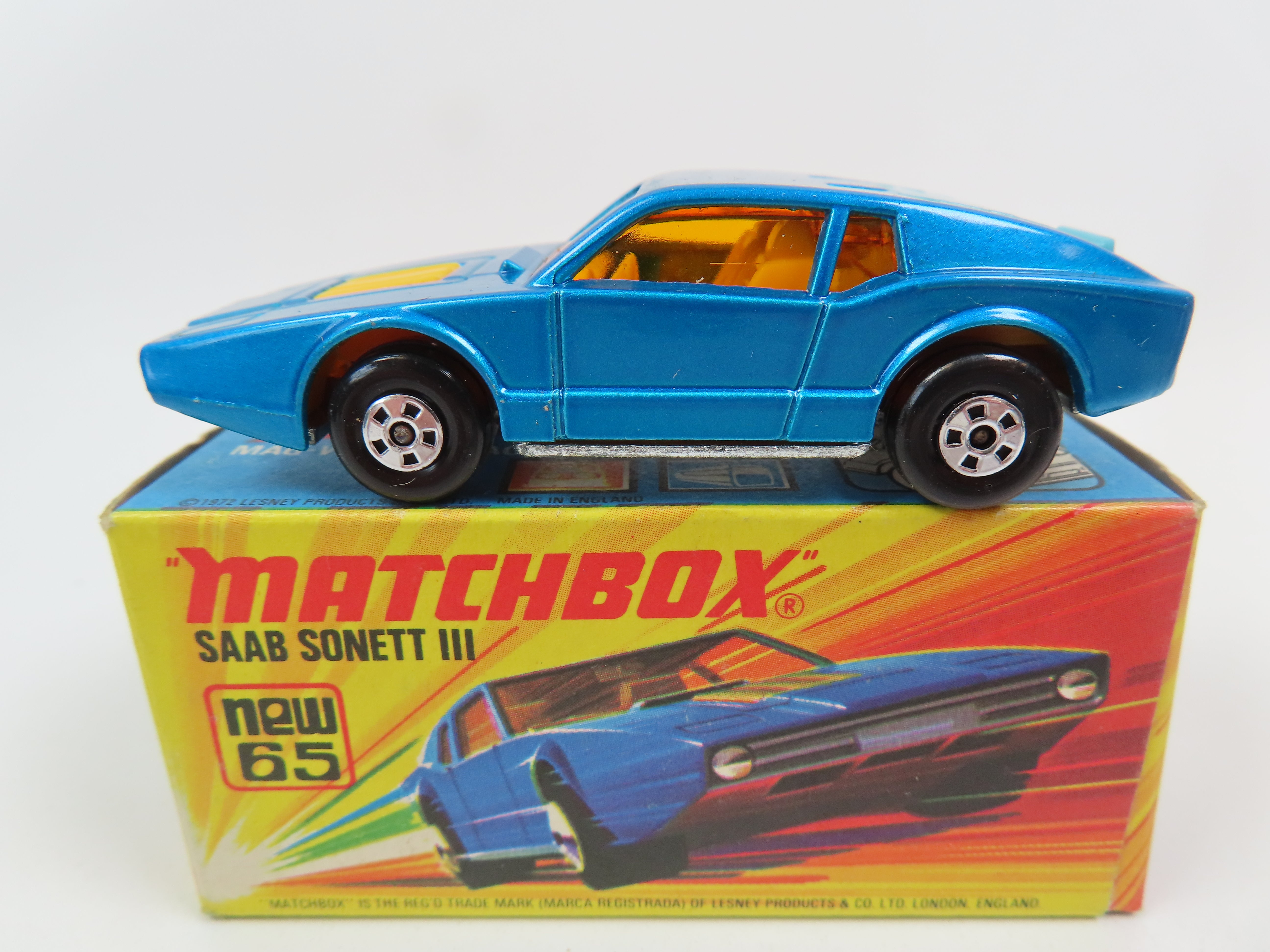 Matchbox Superfast 65 Saab Sonett 111 - Met Blue - Mint Boxed! – Andrew ...