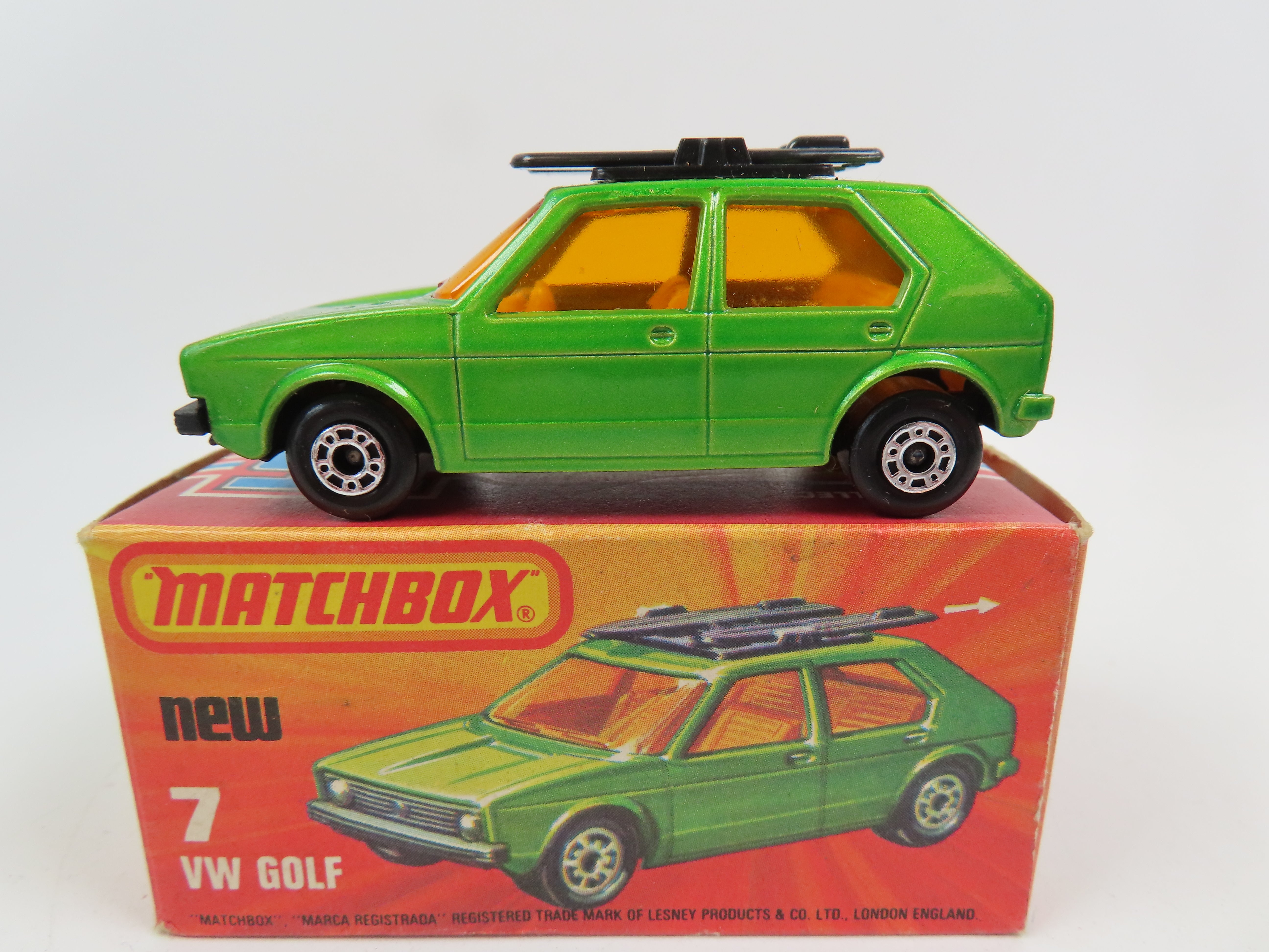 Matchbox Superfast 7 - VW Golf - Met Green - Mint Boxed! – Andrew Clark ...