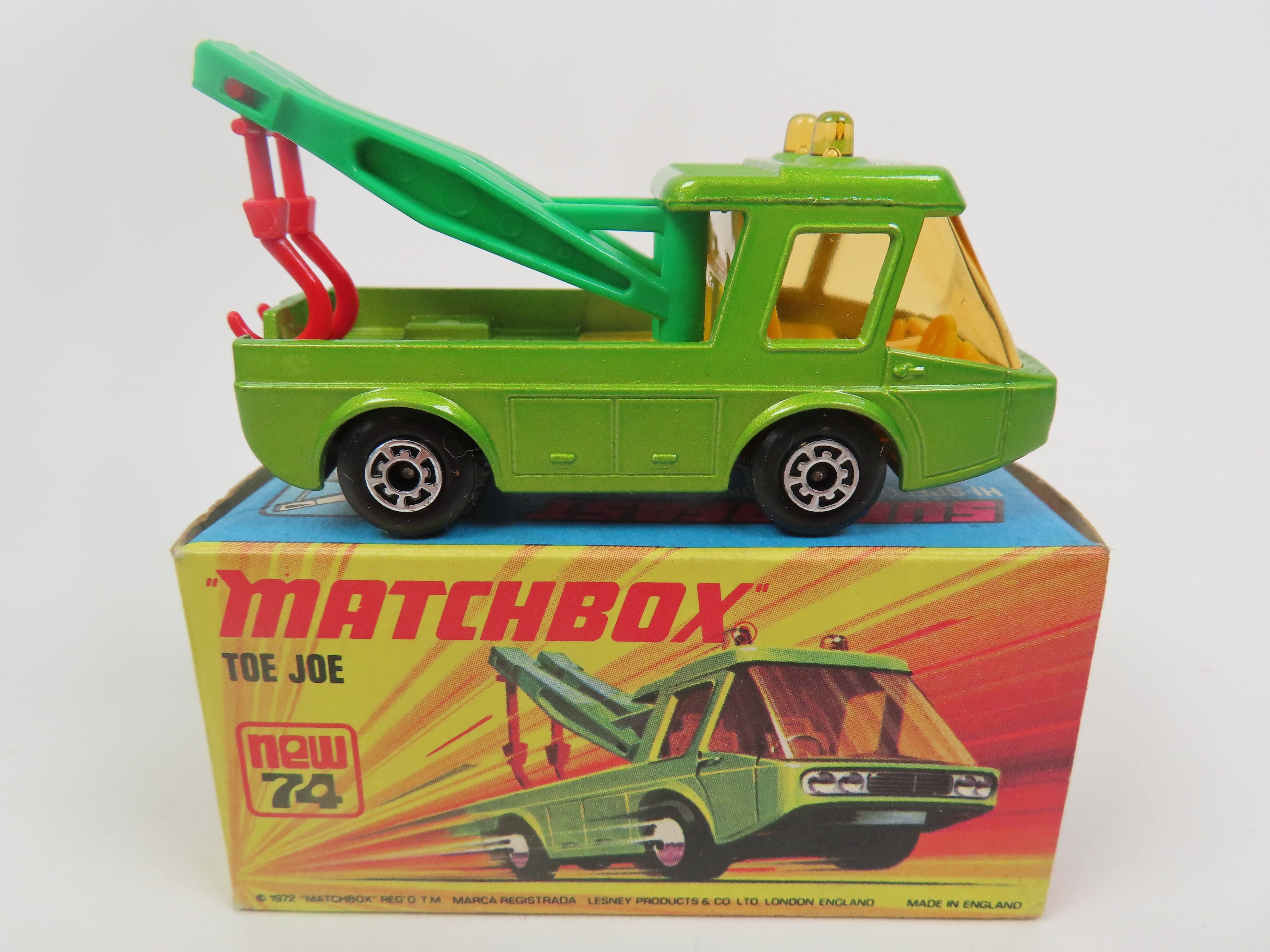 Matchbox Superfast 74 Toe Joe - Metallic Green - Mint Boxed! – Andrew ...