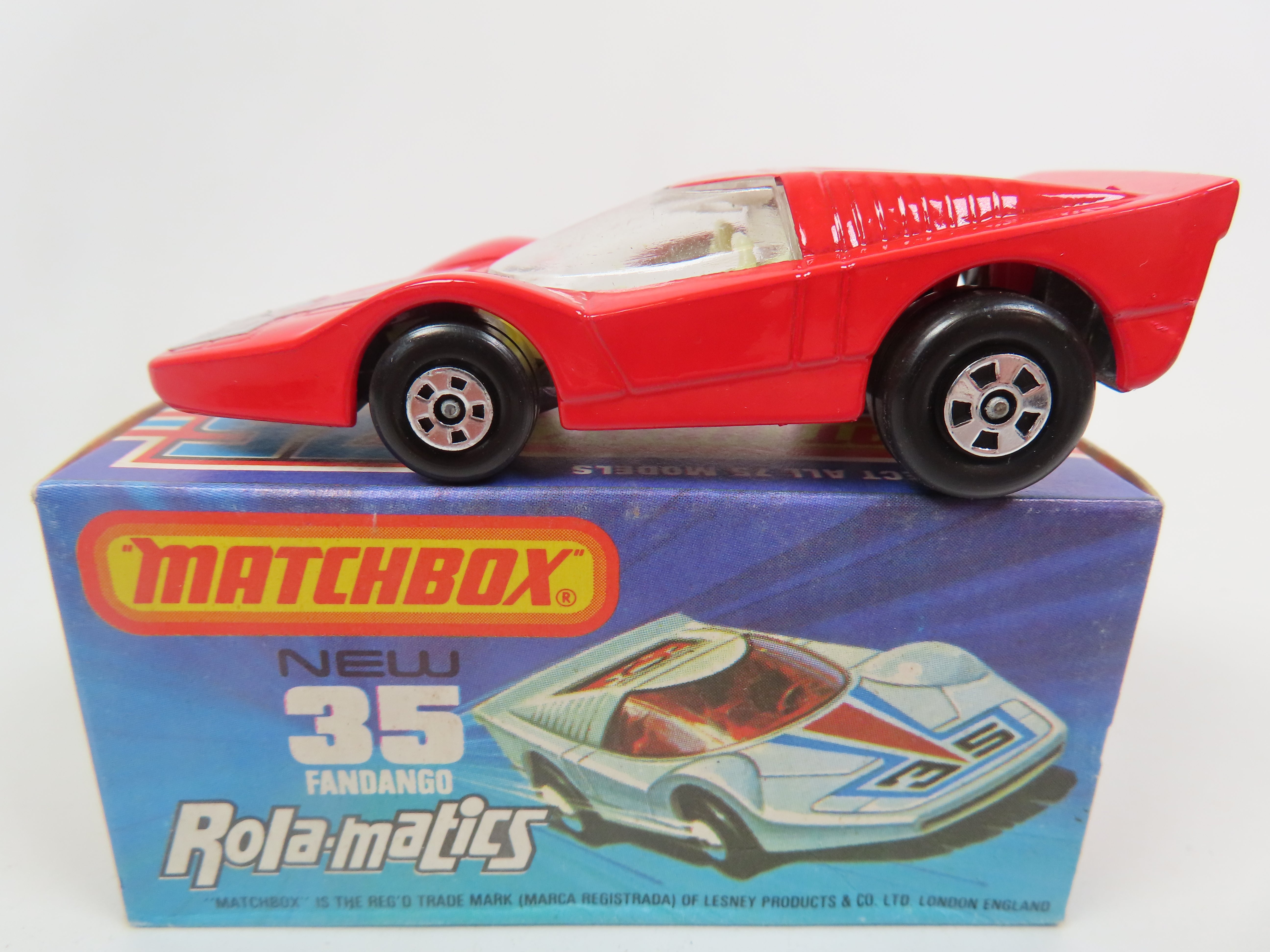 Matchbox Superfast 35 Fandango - Red - Mint Boxed! – Andrew Clark Models