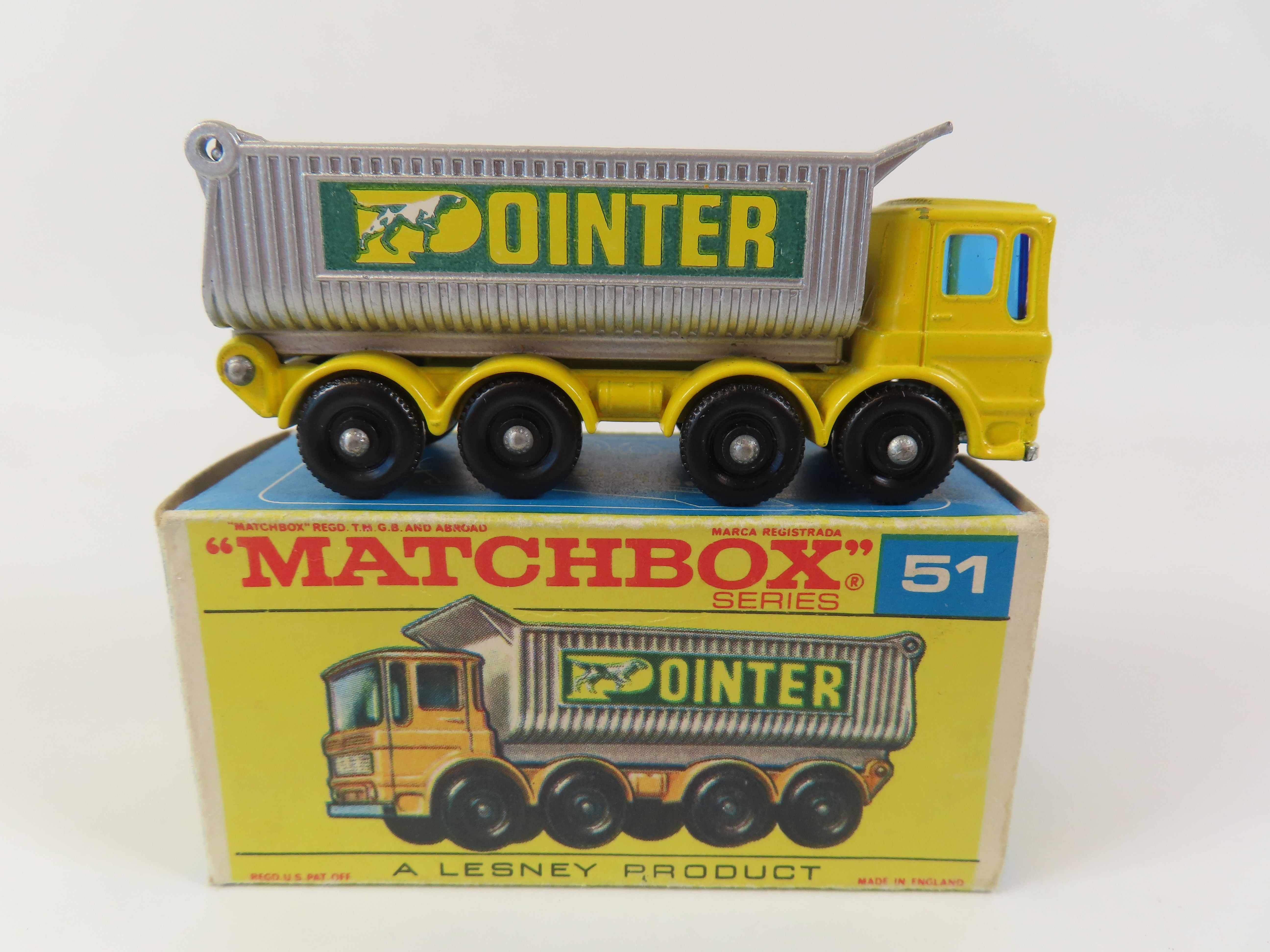 Matchbox No.51 8 Wheel Tipper 'Pointer', Very Near Mint/Boxed! – Andrew ...