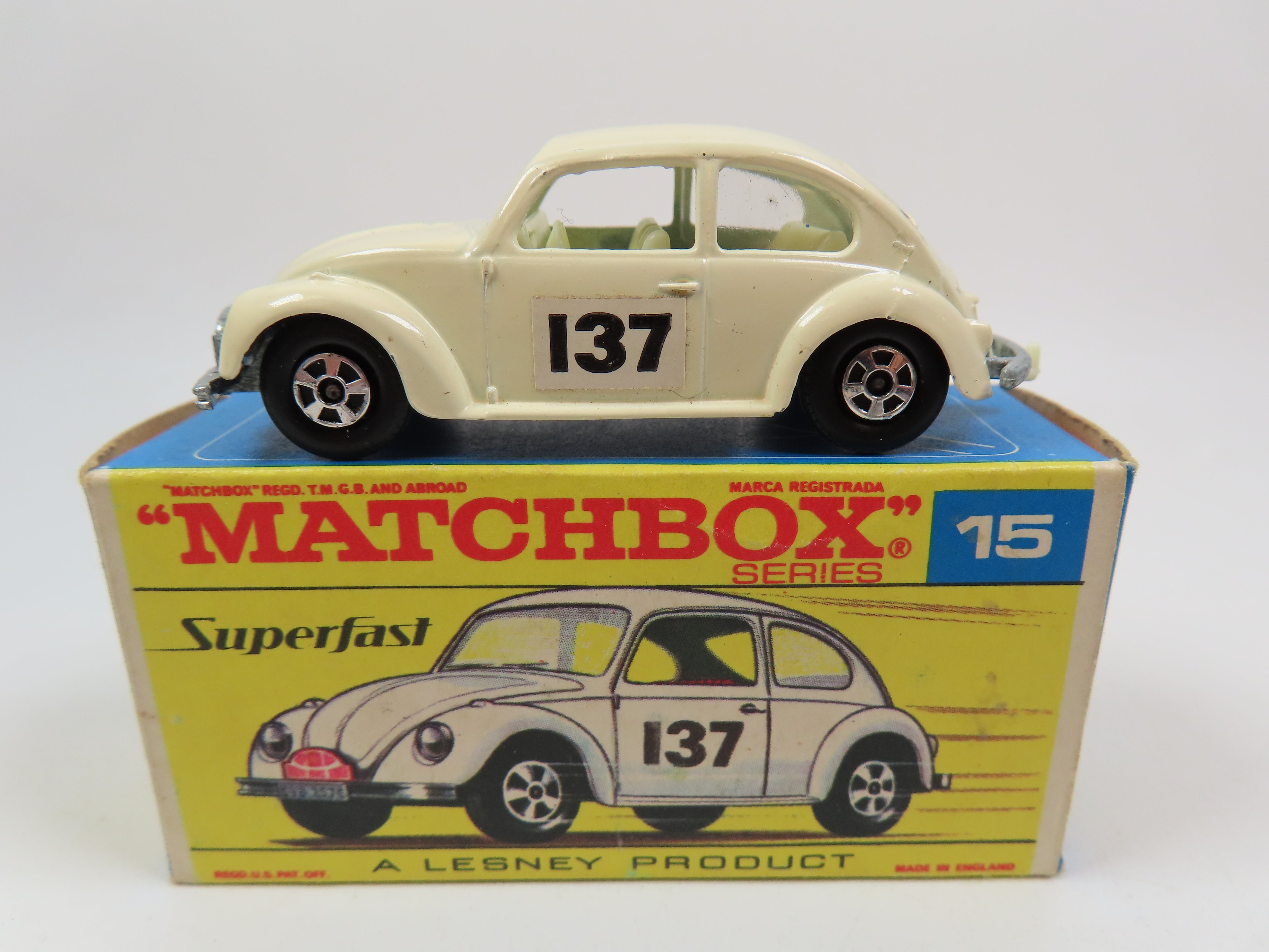 Matchbox Superfast 15 Volkswagen 1500 Saloon, Very Near Mint/Boxed ...