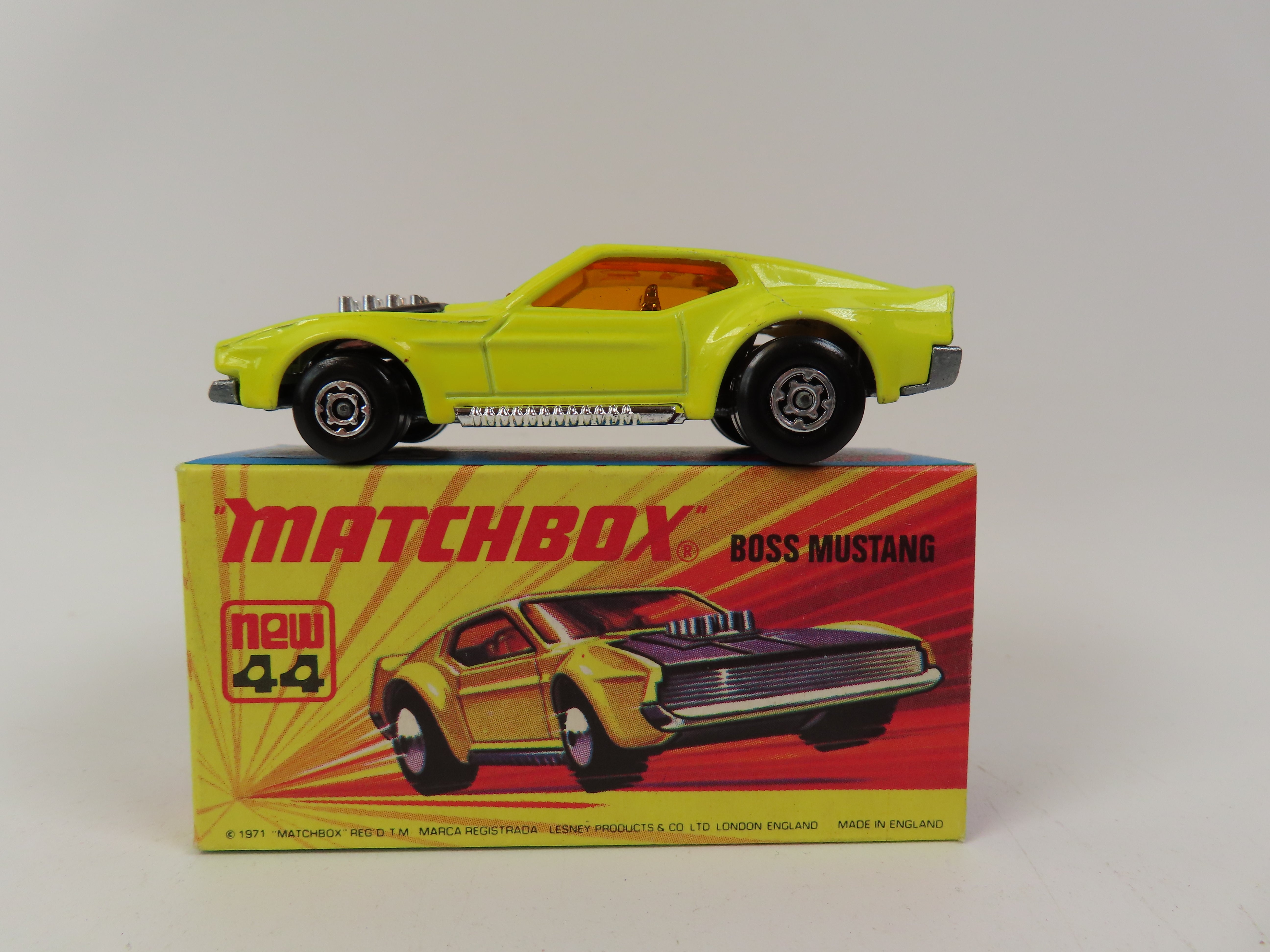 Matchbox Superfast 44 Boss Mustang, Mint/Boxed! – Andrew Clark Models