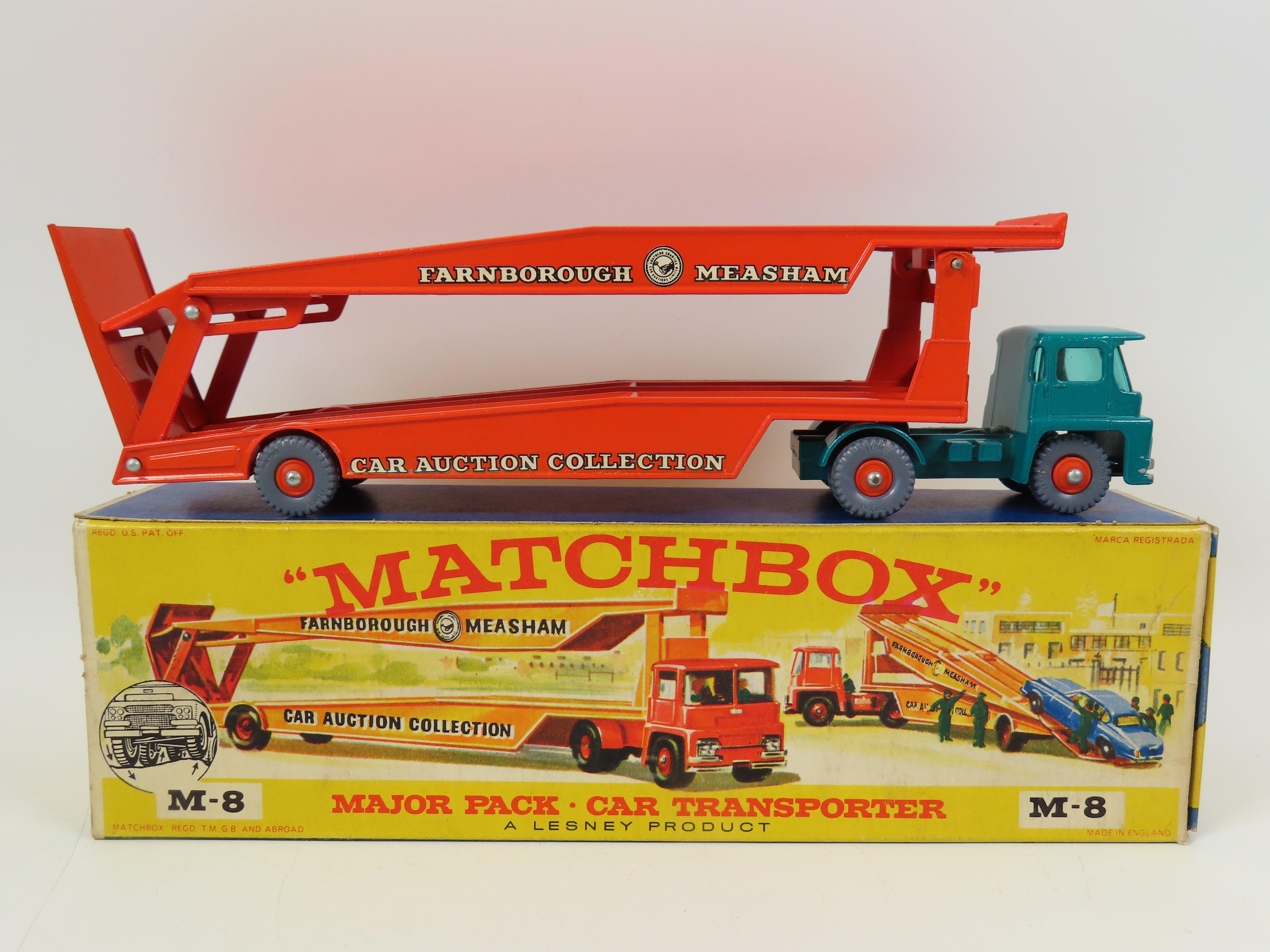 Matchbox Major Pack M-8 Car Transporter, Mint/Boxed! – Andrew Clark Models