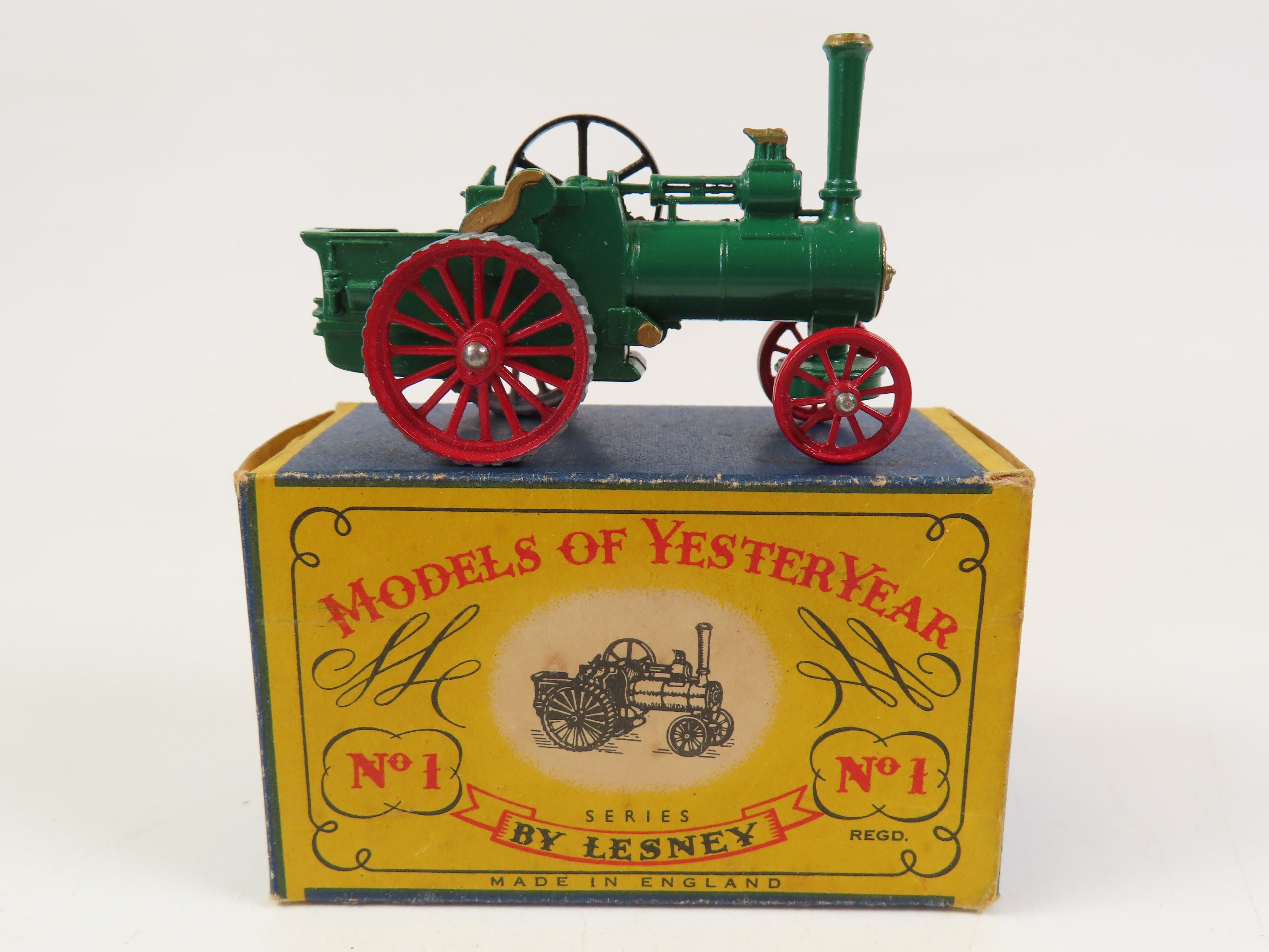 Matchbox Yesteryear Y-1 Allchin Traction Engine, 99%Mint/Boxed ...