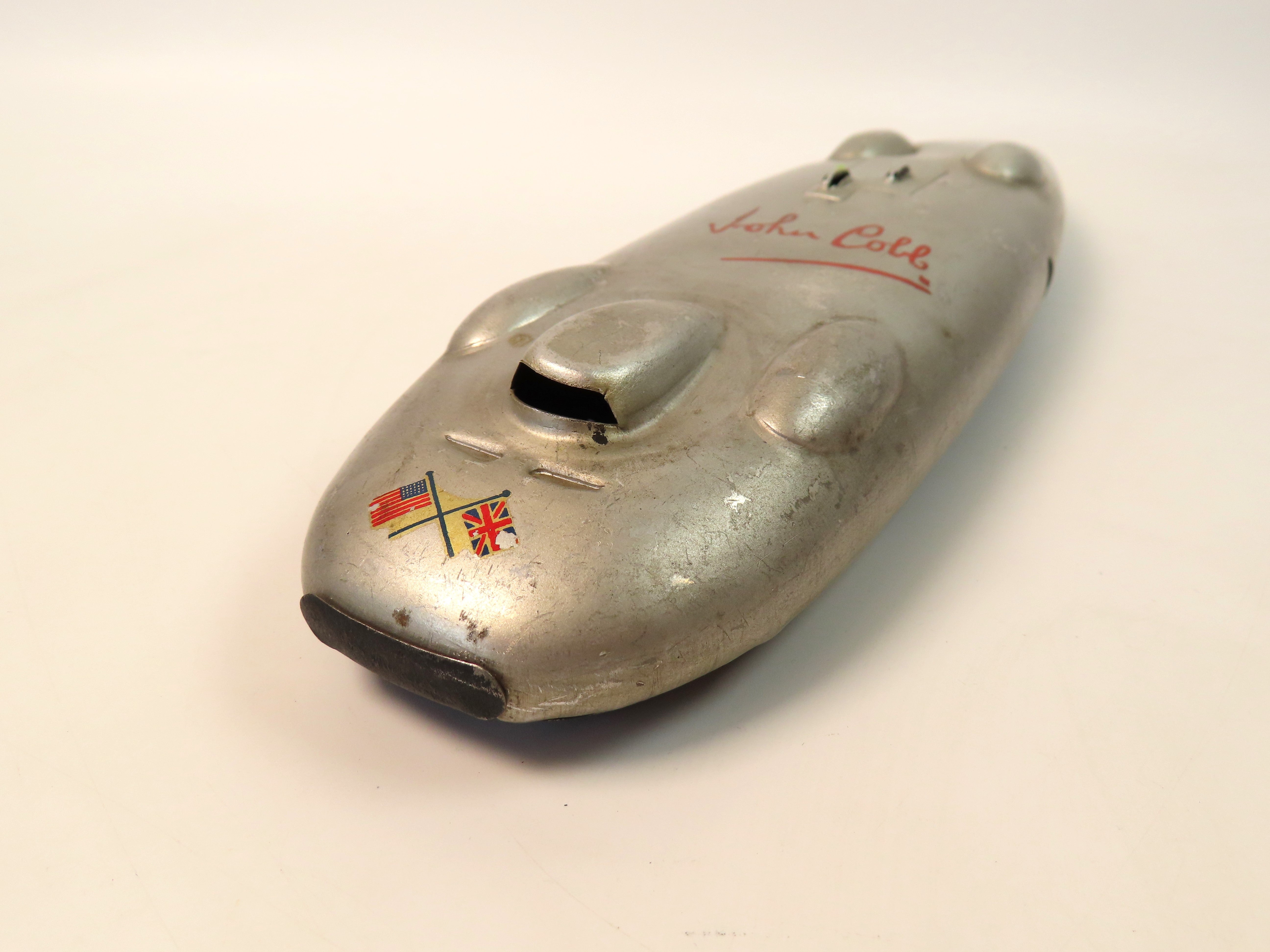 MINIMODEL John Cobb Railton Land Speed Record Car, clockwork, original ...