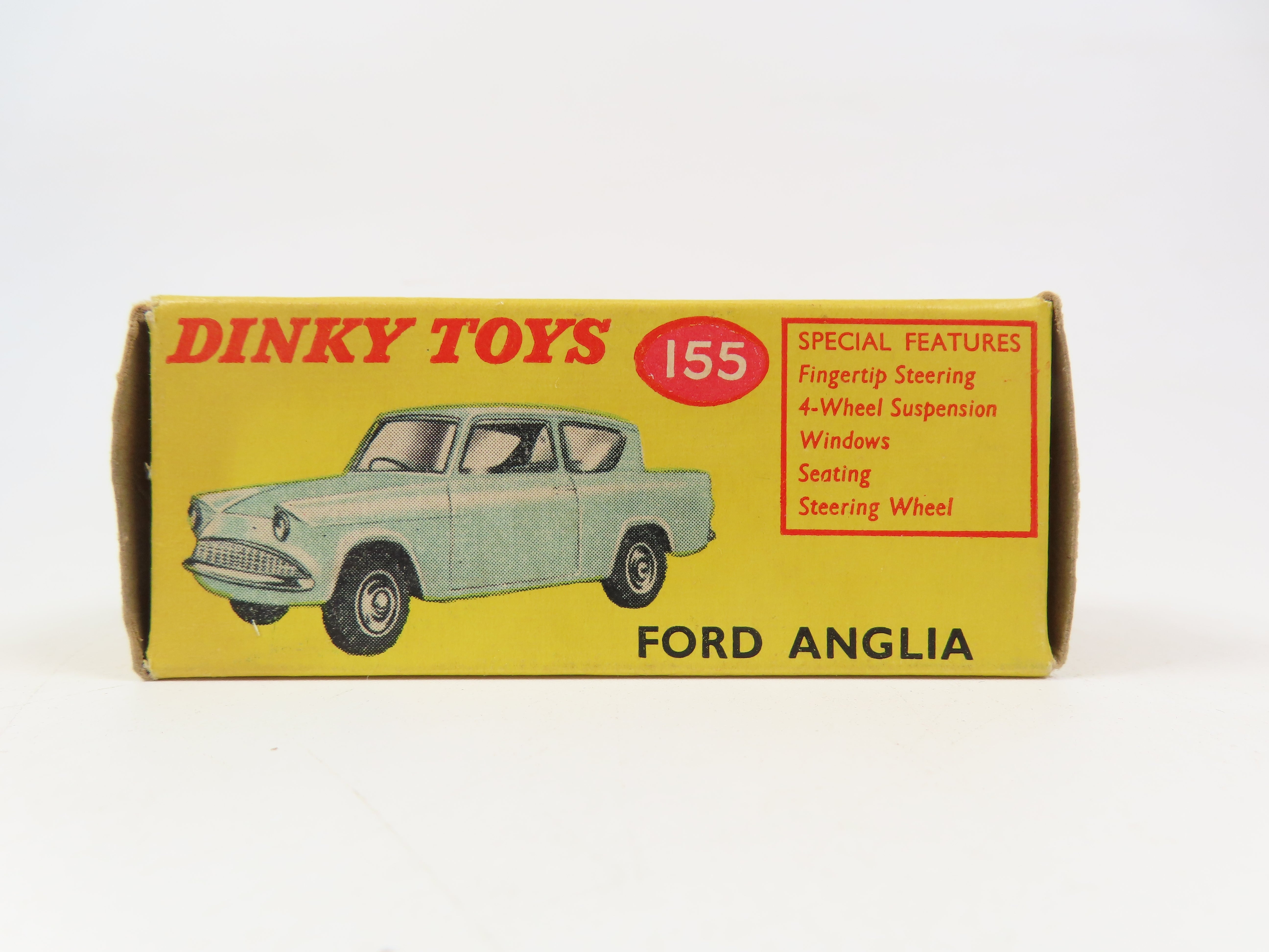 Dinky 155 Ford Anglia Box Only, Very near Mint! – Andrew Clark Models