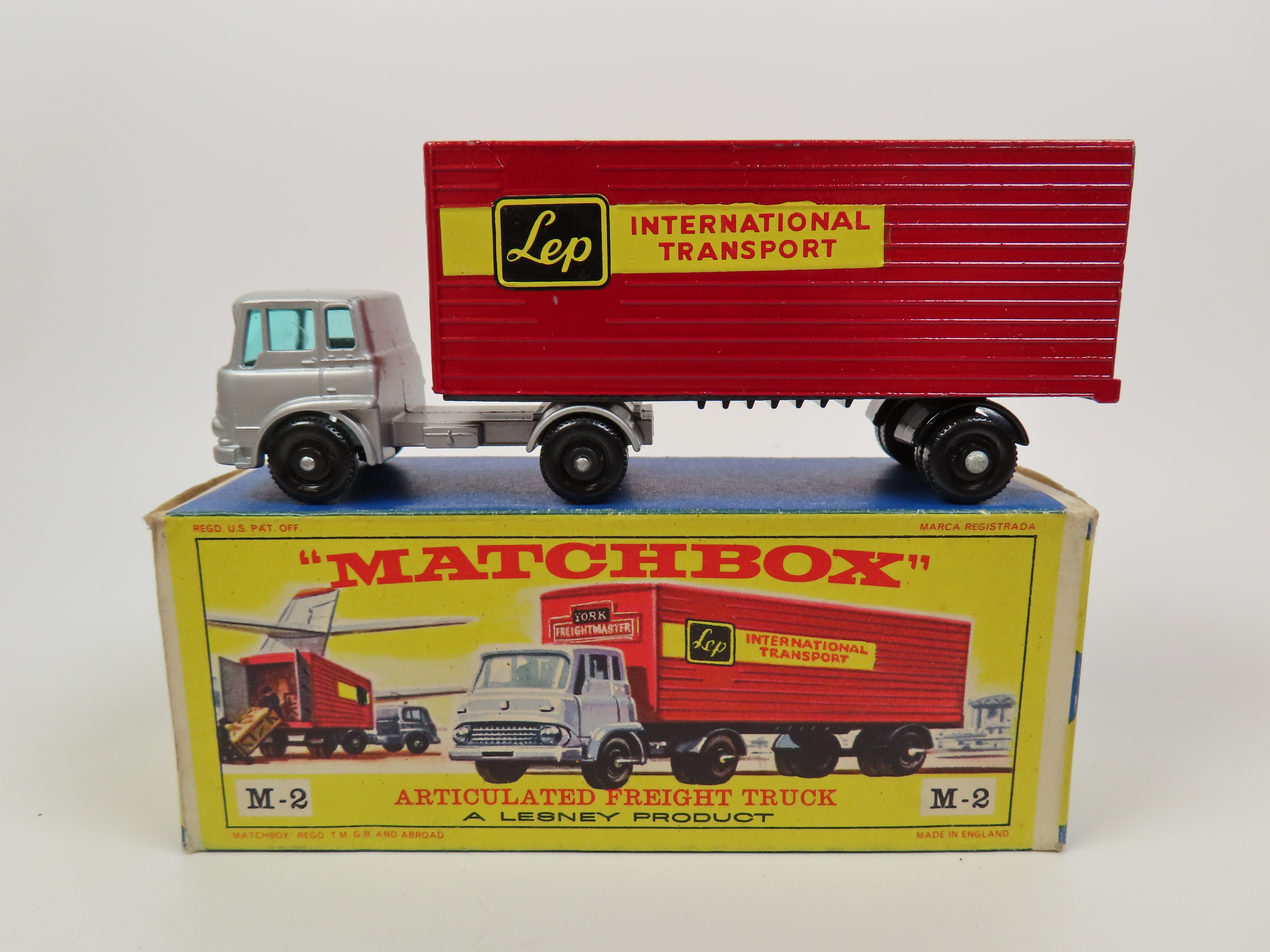Matchbox Major Pack M-2 Articulated Freight Truck, Very Near Mint/Boxe ...