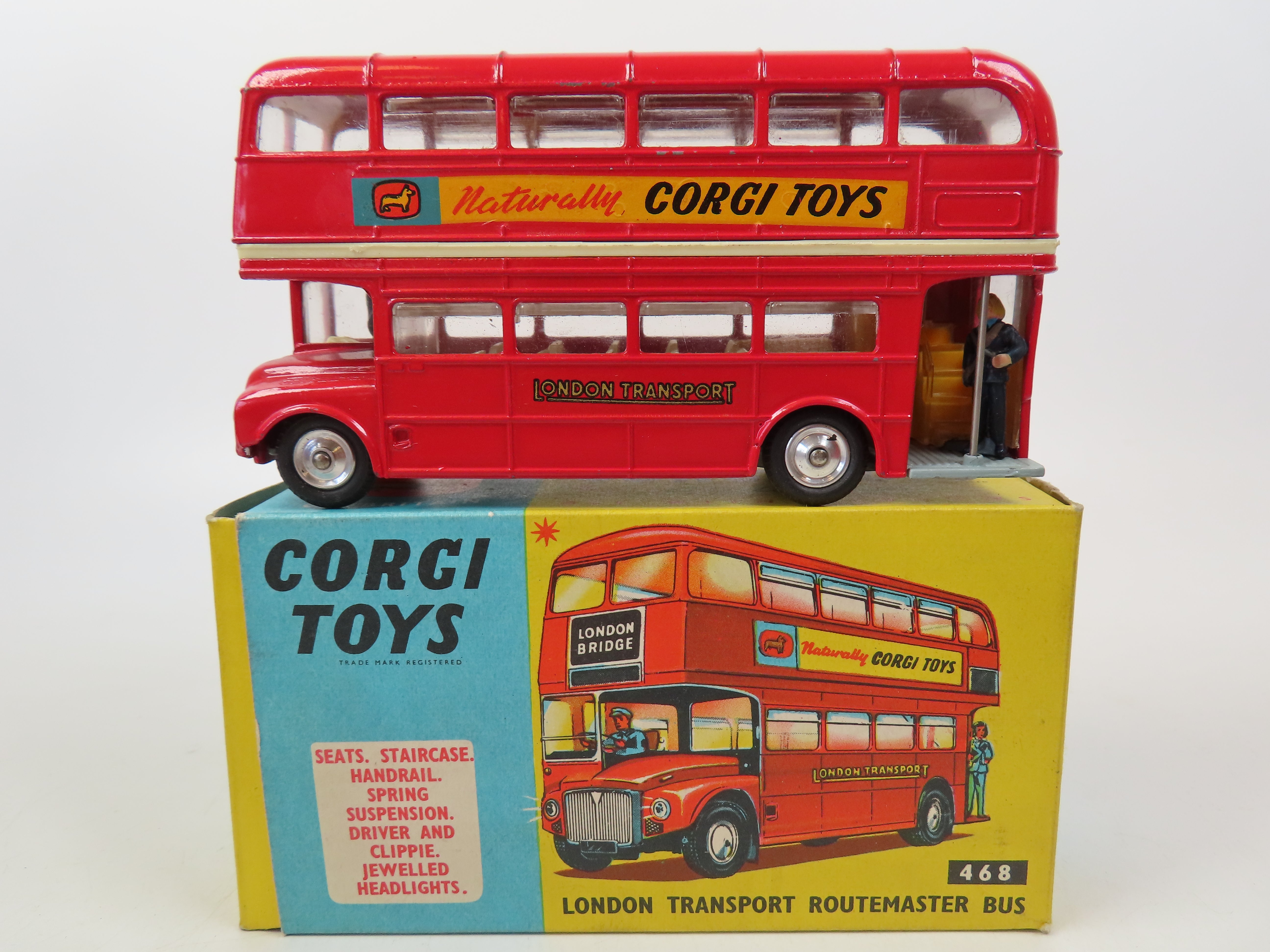 Corgi 468 London Transport Routemaster Bus - 99% Mint Boxed! – Andrew ...