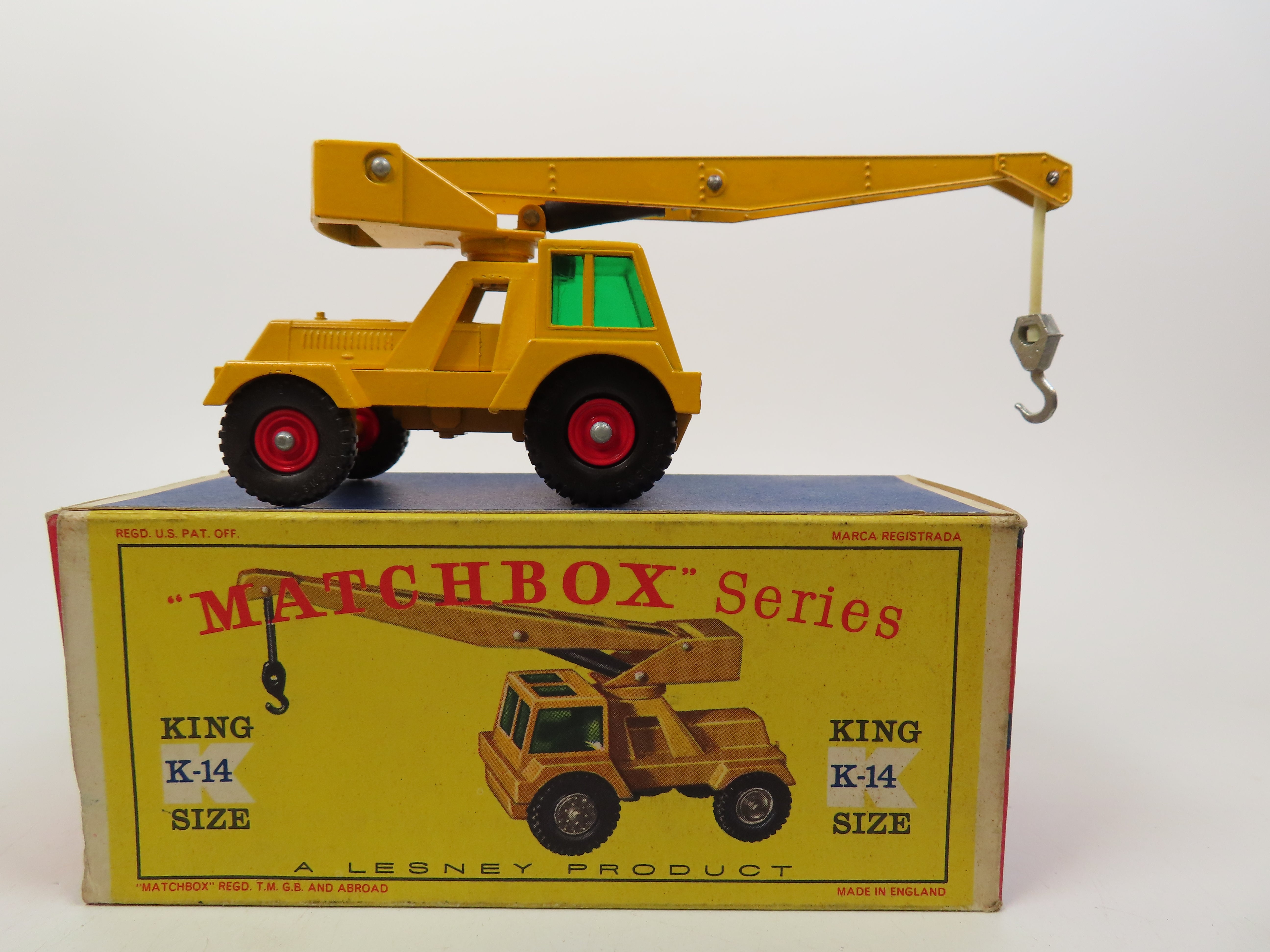 Matchbox King Size K-14 Taylor Jumbo Crane, Very Near Mint/Boxed ...
