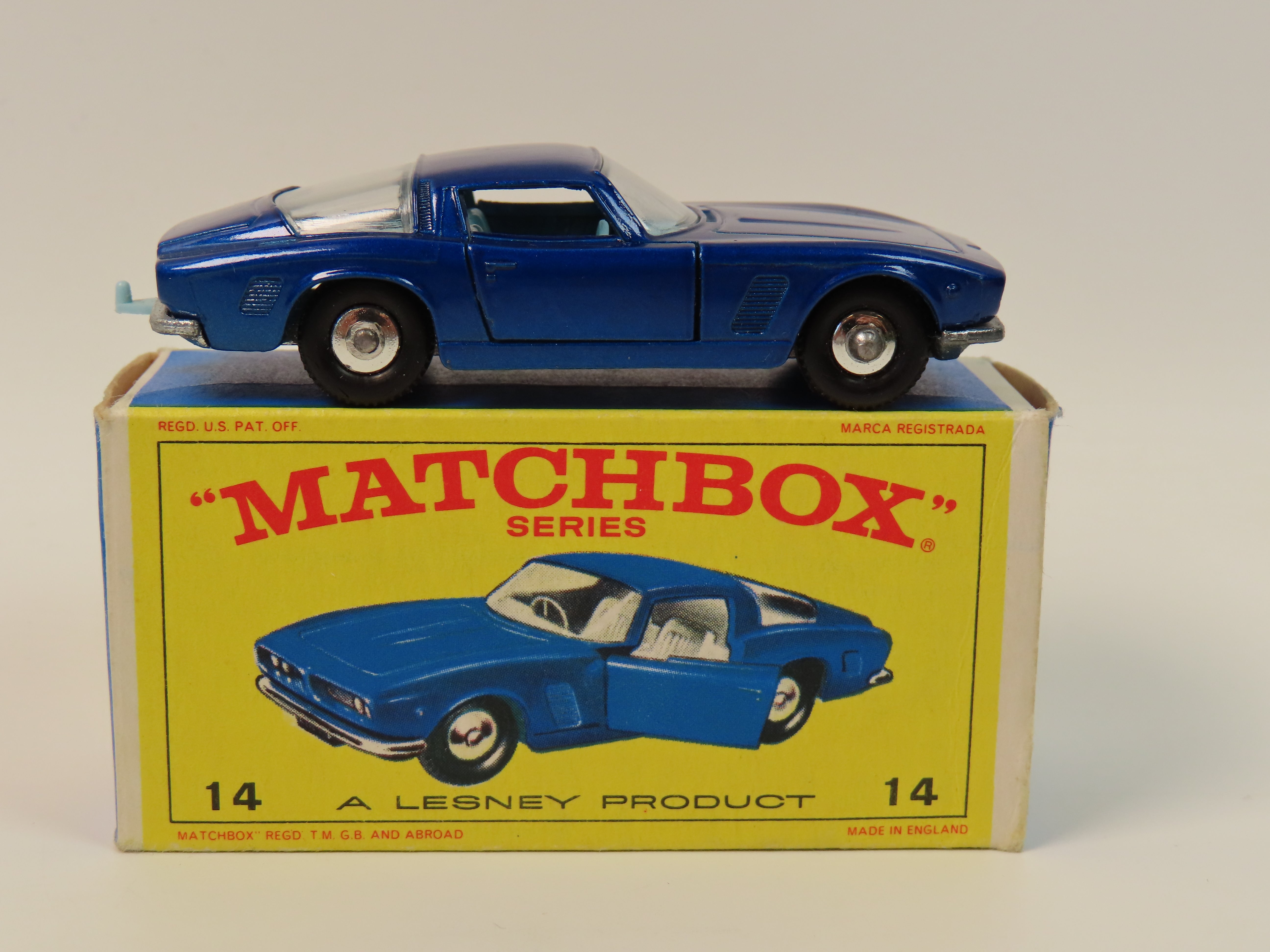 Matchbox Series No.14 Iso Grifo, Mint/Boxed! – Andrew Clark Models