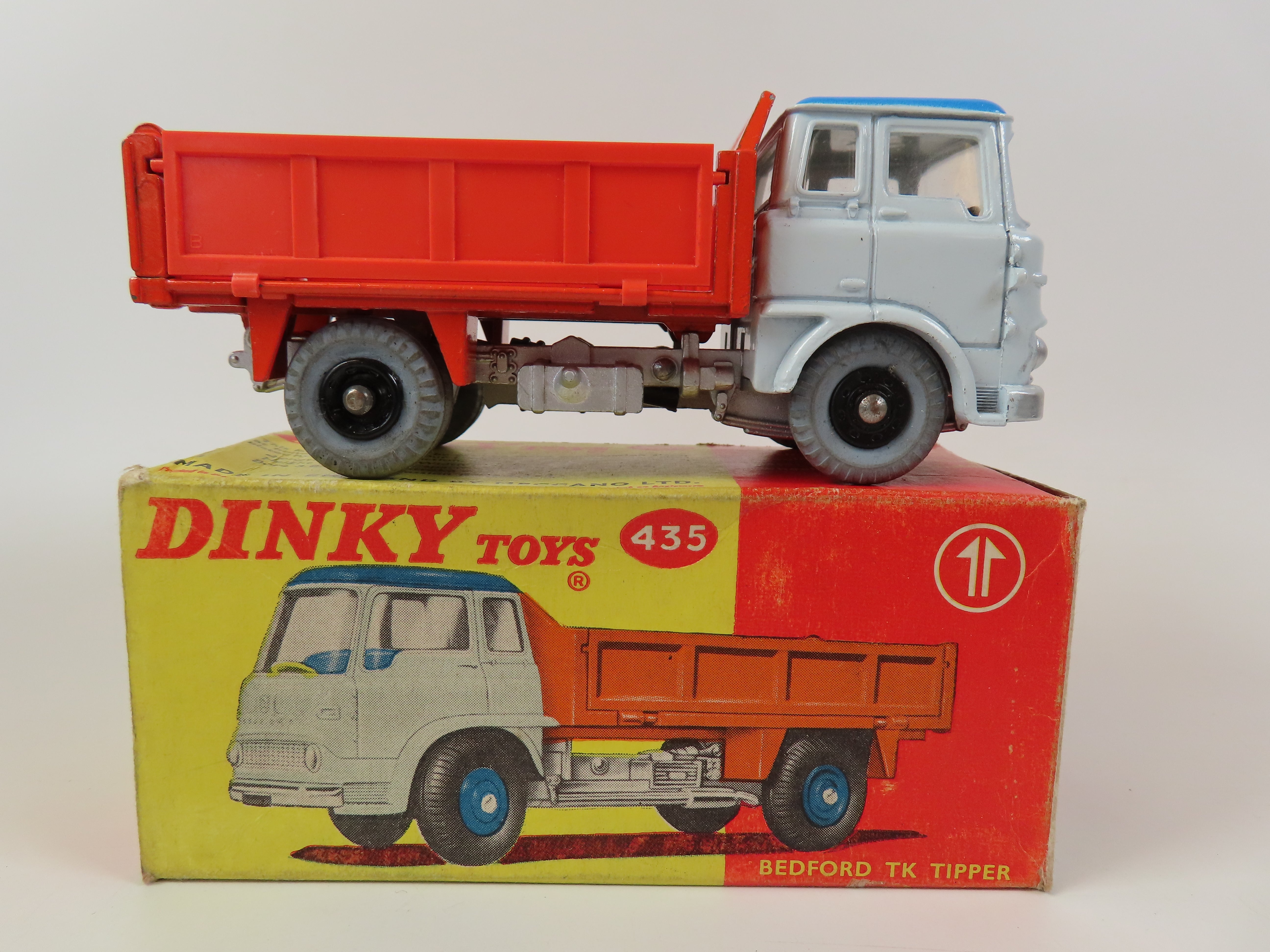Dinky 435 Bedford TK Tipper, Near Mint/Boxed! – Andrew Clark Models
