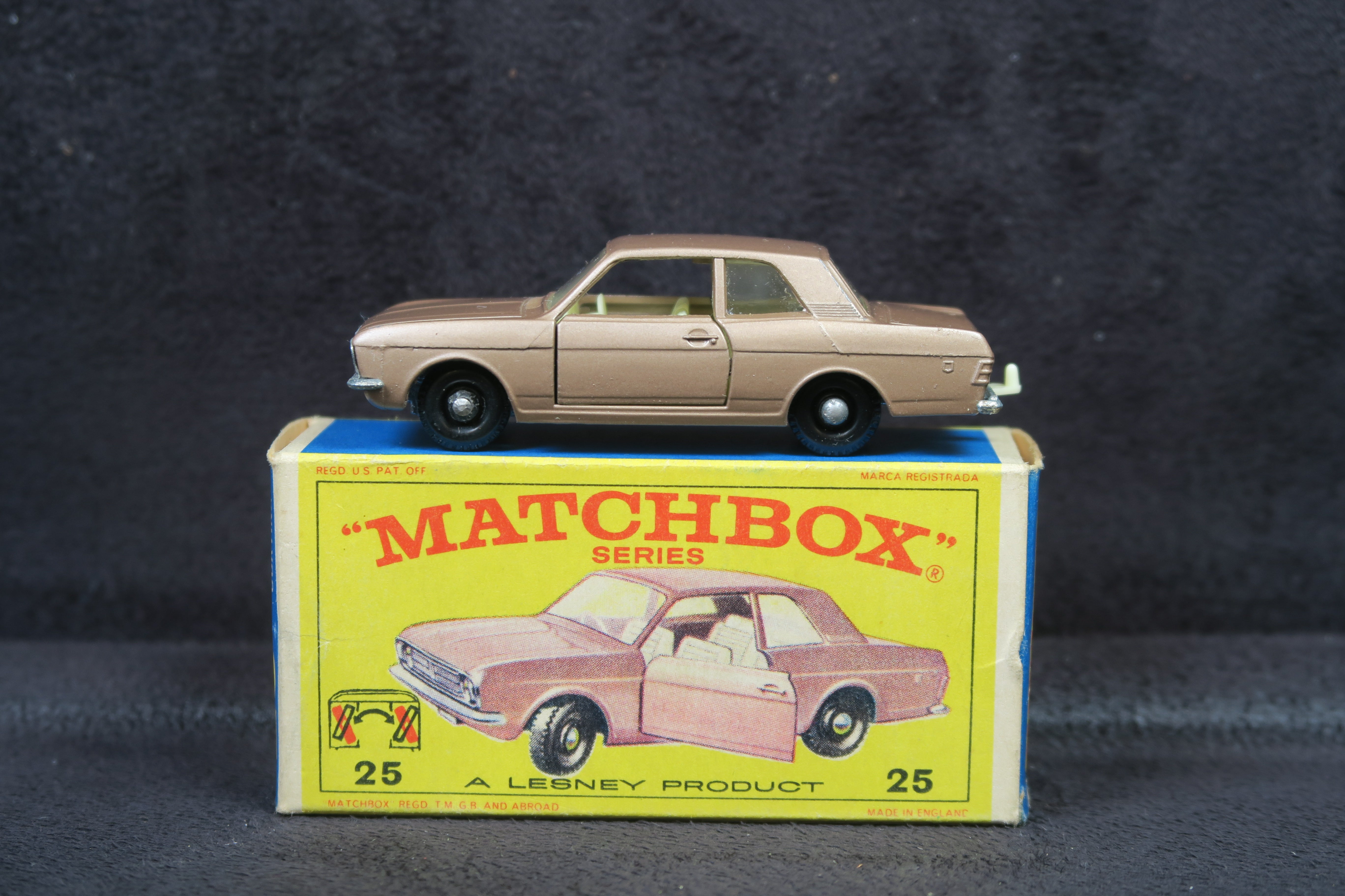 Matchbox No.25 Ford Cortina, Mint/Boxed! – Andrew Clark Models