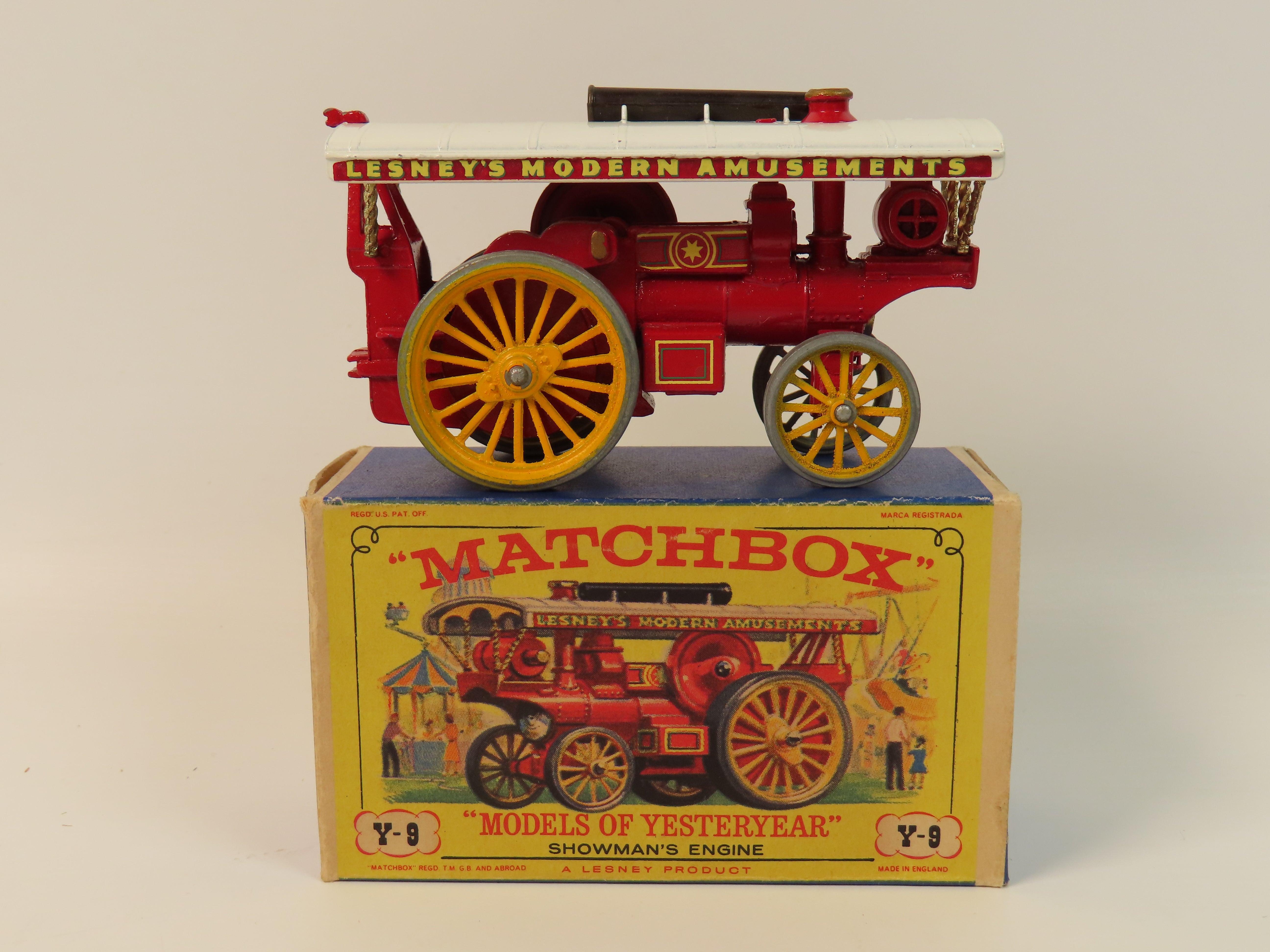 Matchbox Yesteryear Y-9 Fowler "Big Lion" Showman's Engine, Very Near ...