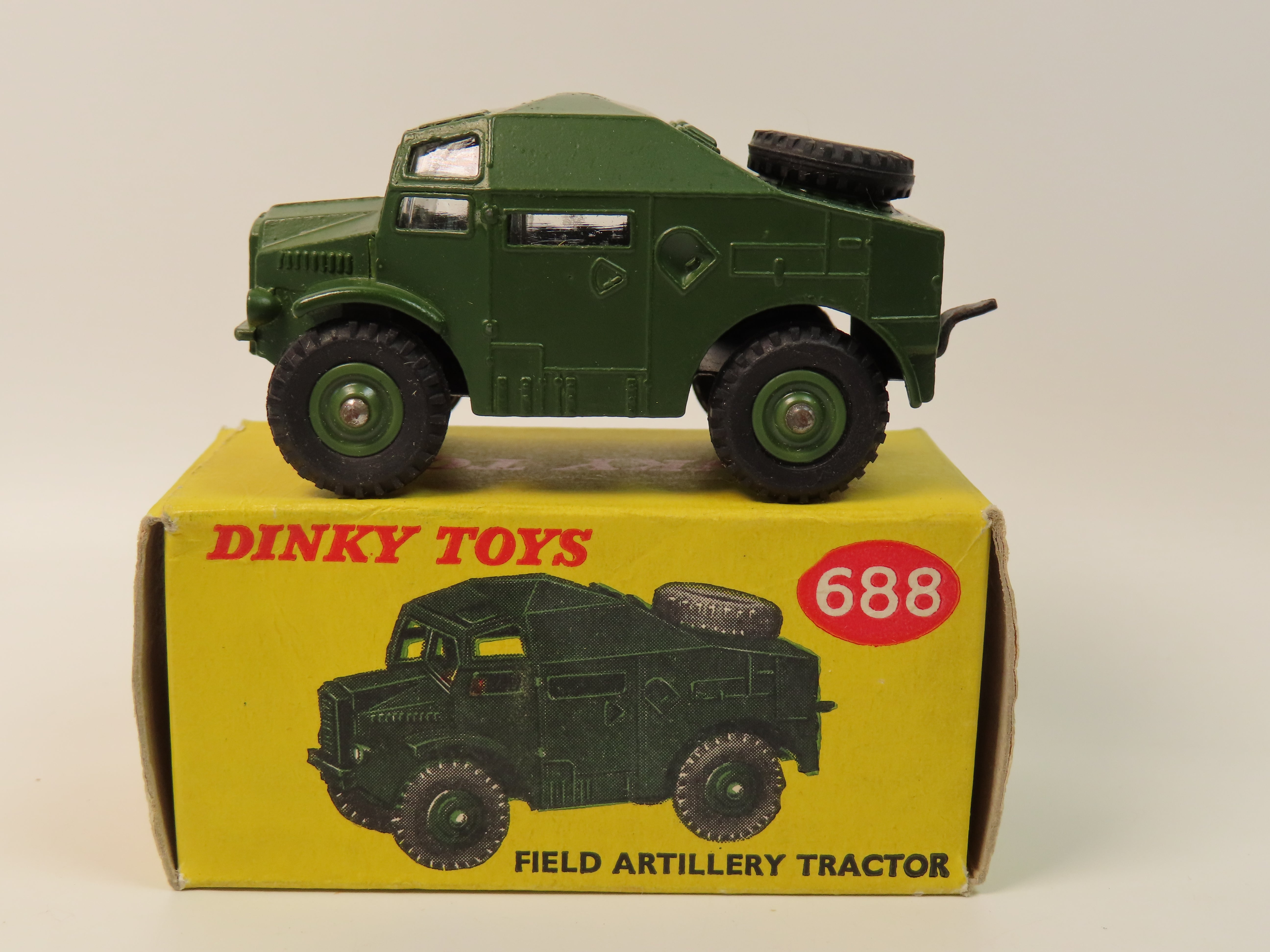 Dinky 688 Field Artillery Tractor, 99% Mint/Boxed! – Andrew Clark Models