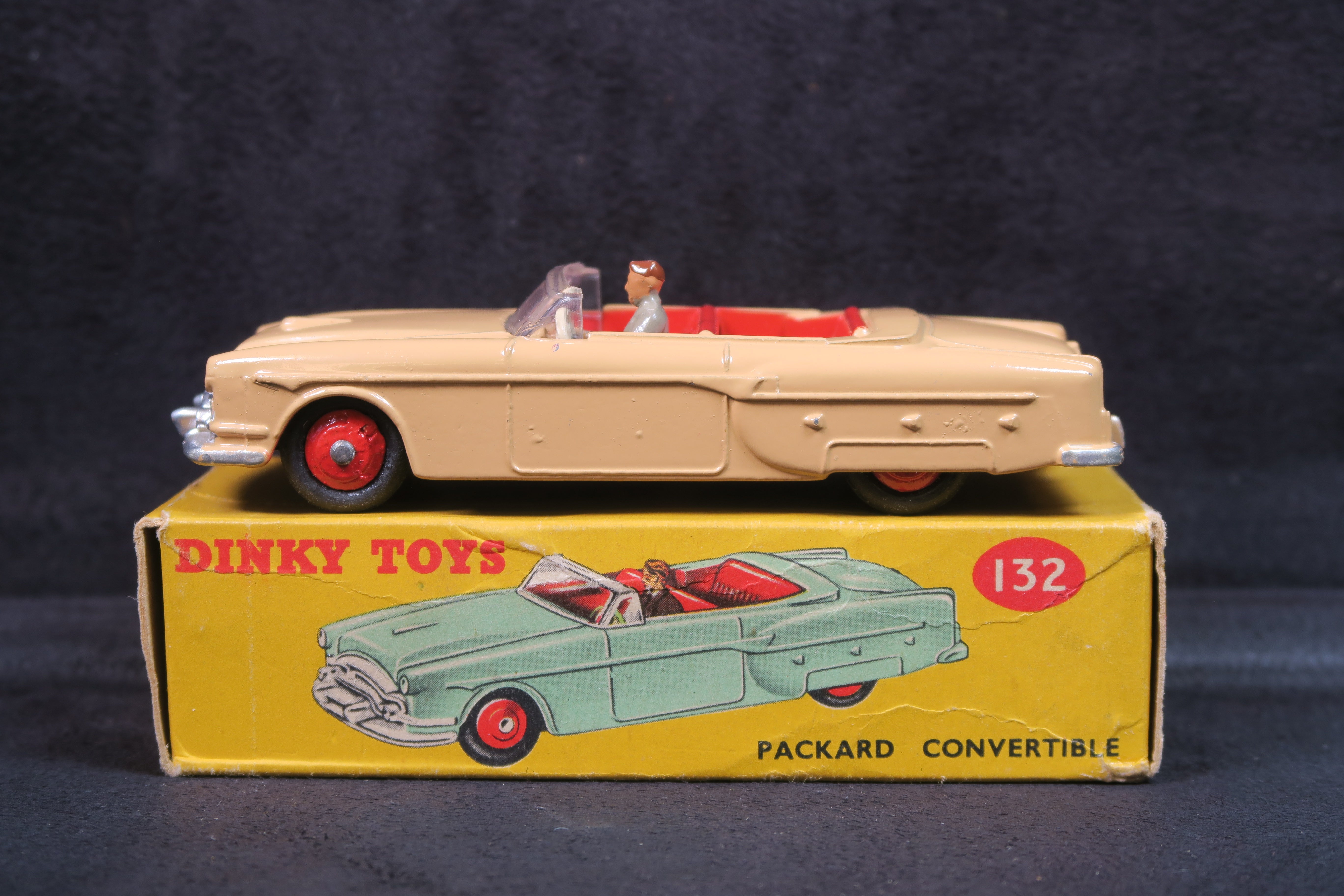Dinky 132 Packard Convertible, 99% Mint/Boxed! – Andrew Clark Models