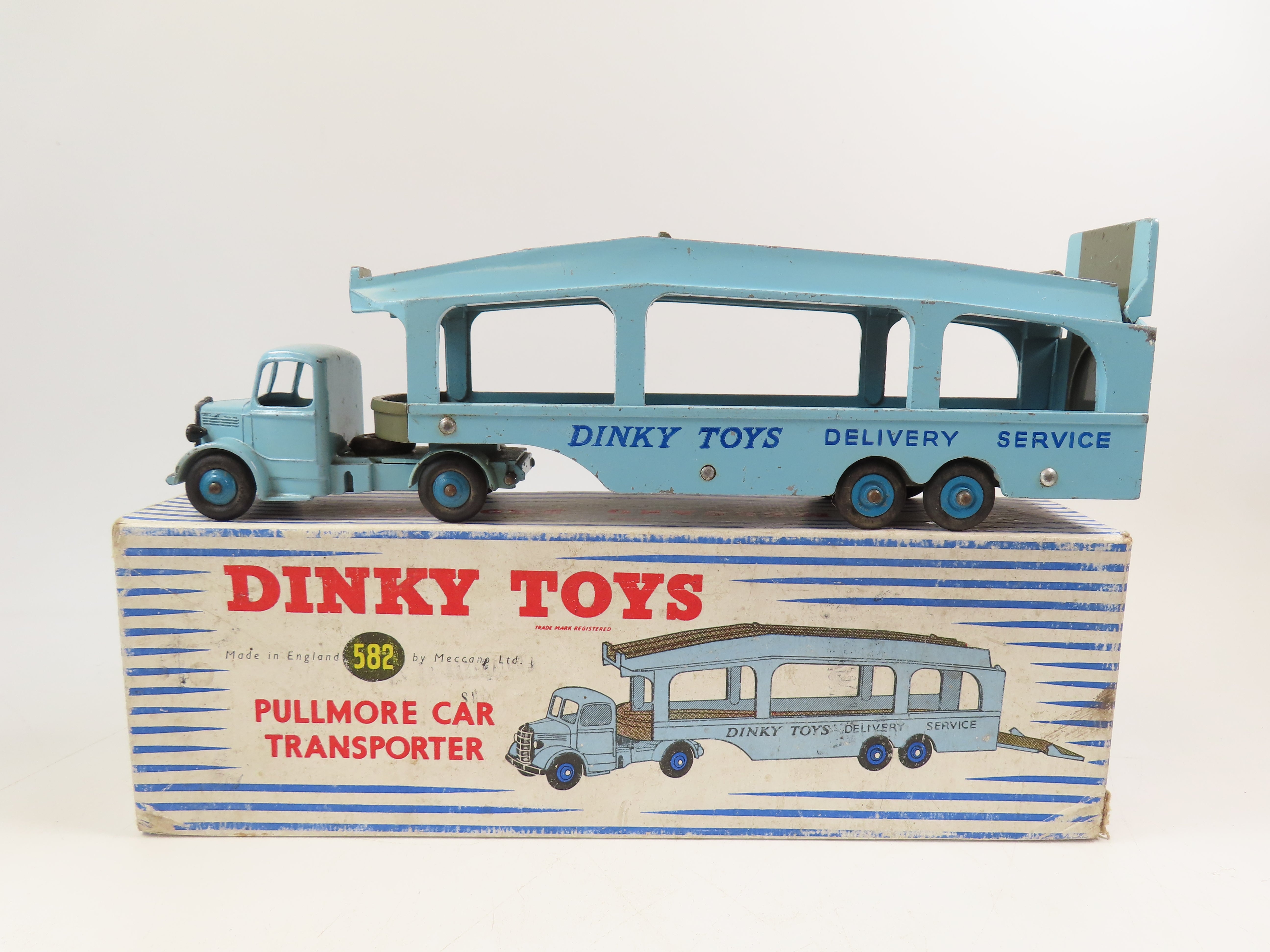 Dinky No.582 Pullmore Car Transporter, Good Example/Boxed! – Andrew ...