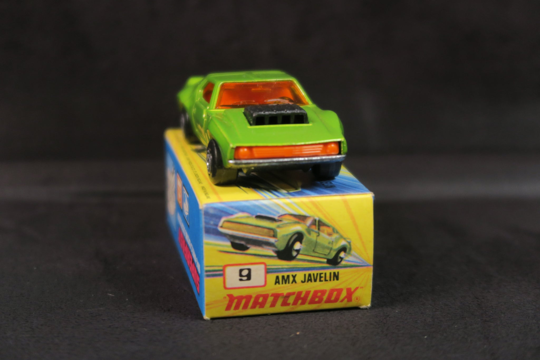 Matchbox Superfast 9 AMX Javelin, Scarce Orange Interior, Mint/Boxed ...