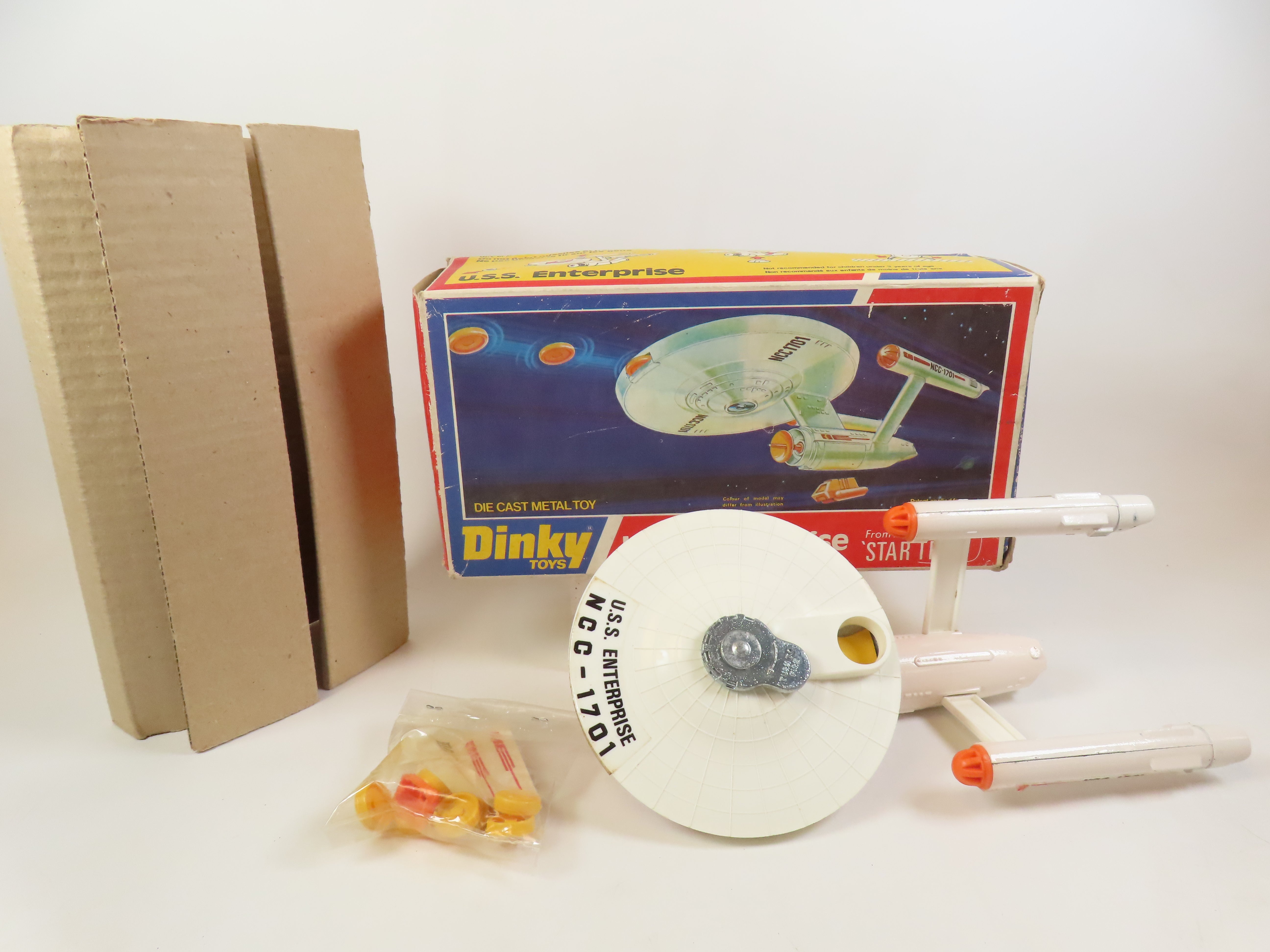 Dinky 358 U.S.S. Enterprise, Very Near Mint/Boxed! – Andrew Clark Models
