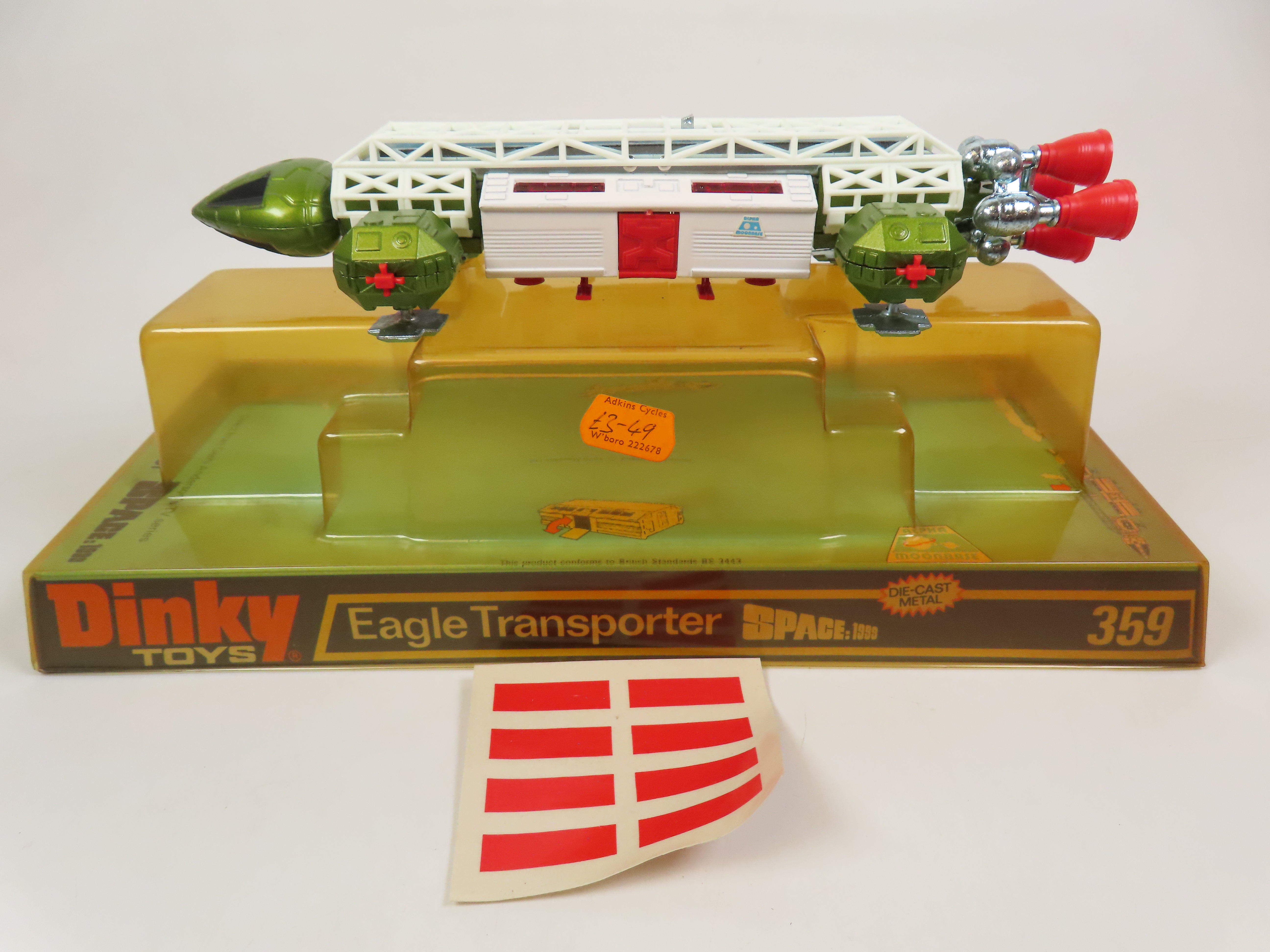 Dinky 359 Eagle Transporter Space:1999, 99.9% Mint/Boxed! – Andrew ...