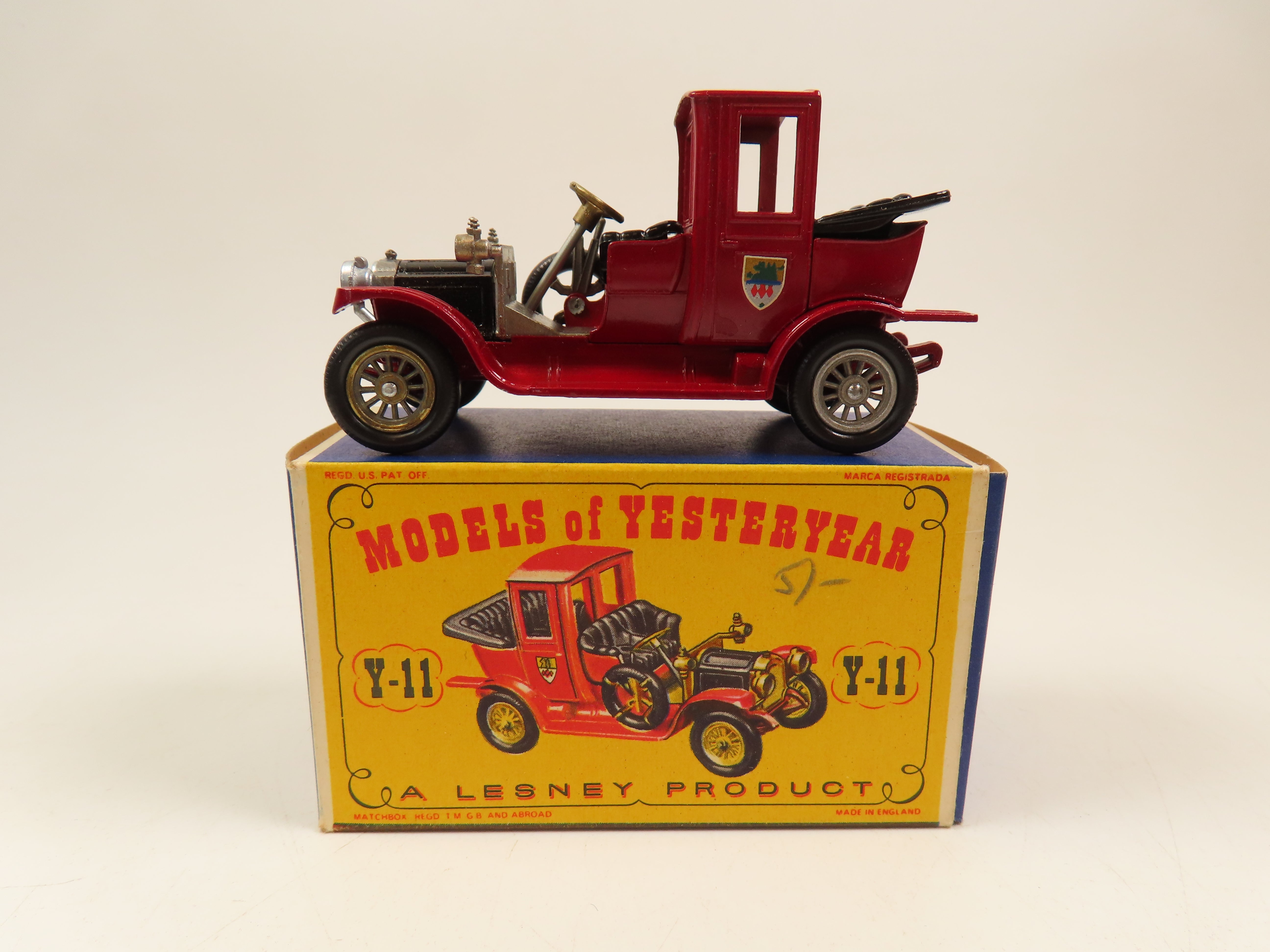 Matchbox Yesteryear Y-11 1912 Packard Landaulet, 99.9% Mint/Boxed ...