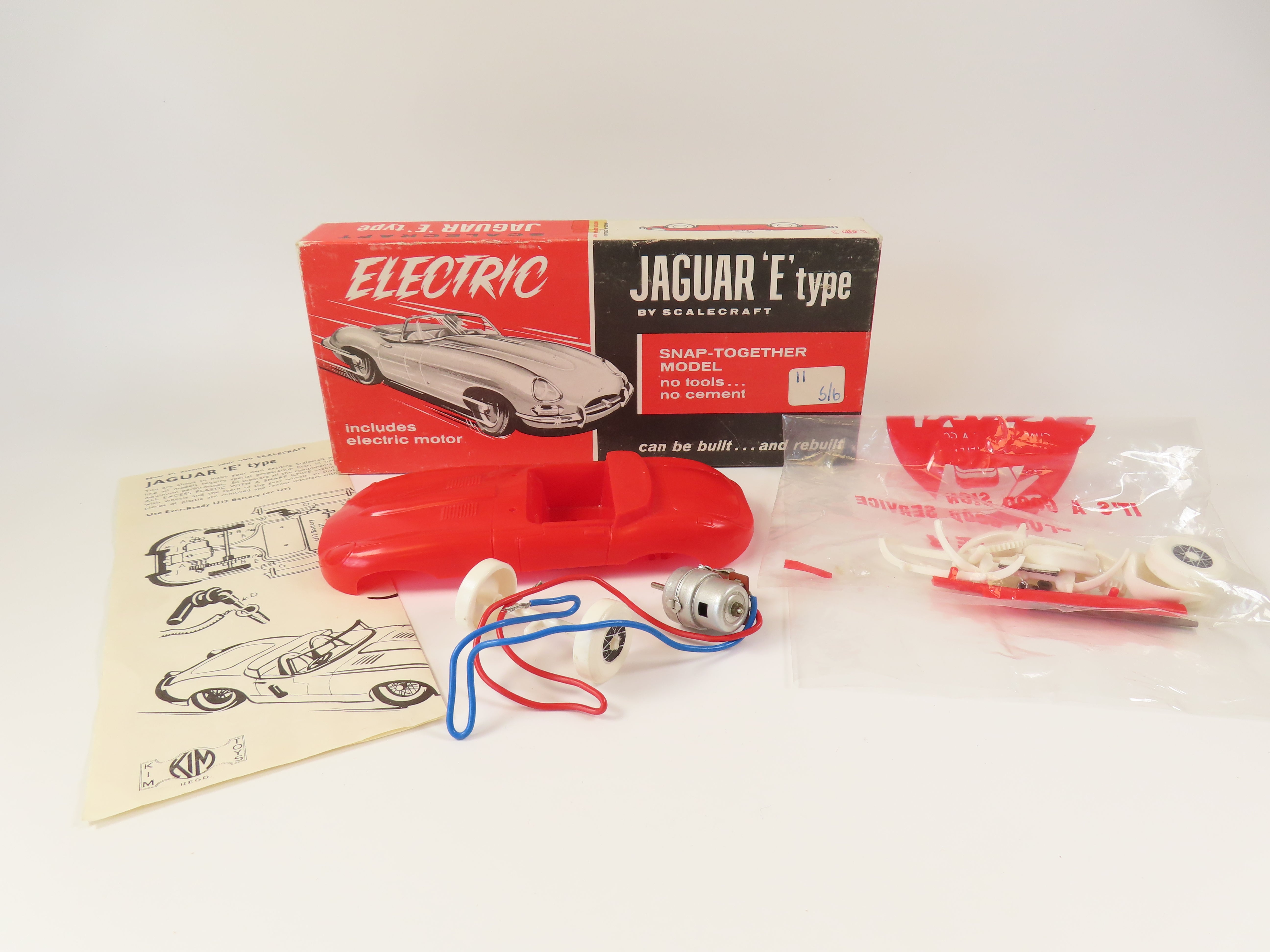 Scalecraft Kits Electric Jaguar 'E' Type Kit, 99% Mint/Boxed! – Andrew ...